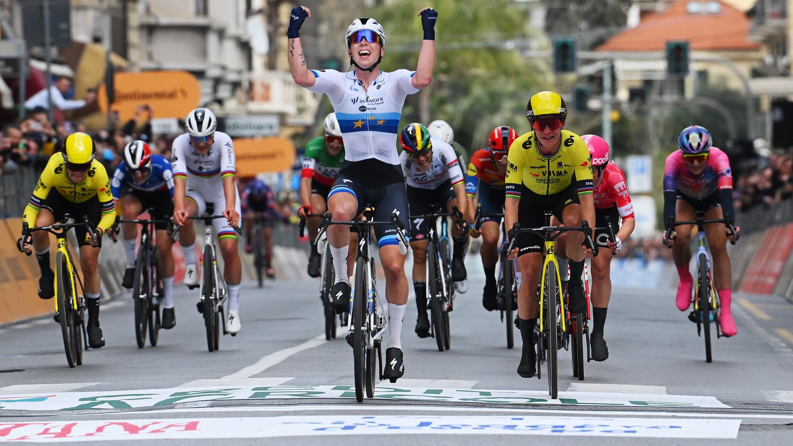 Milán-San Remo 2025 femenina | Vídeo final, ganadora, clasificación y ...