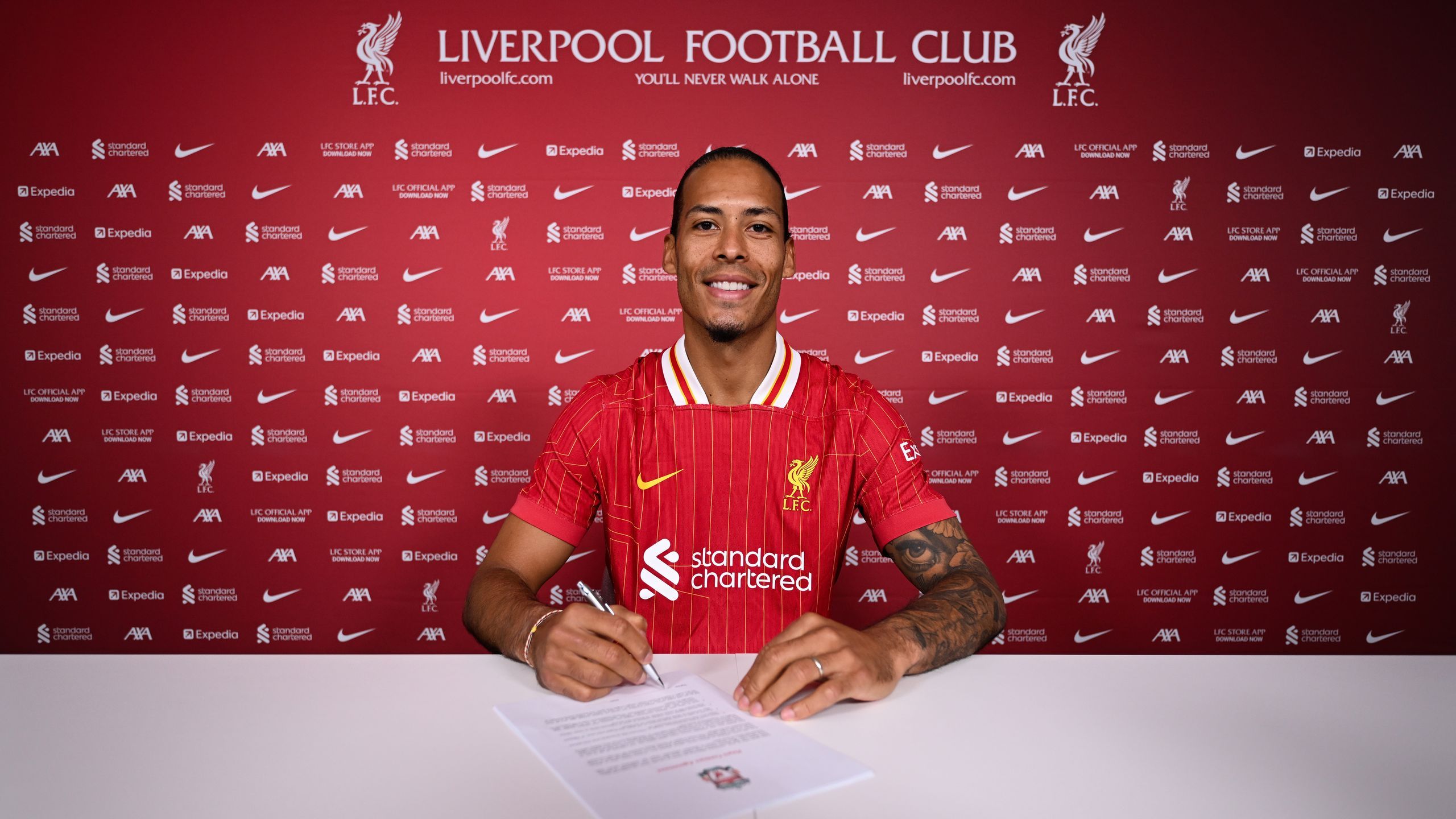 Ufficiale, Virgil van Dijk firma un nuovo contratto biennale con il ...