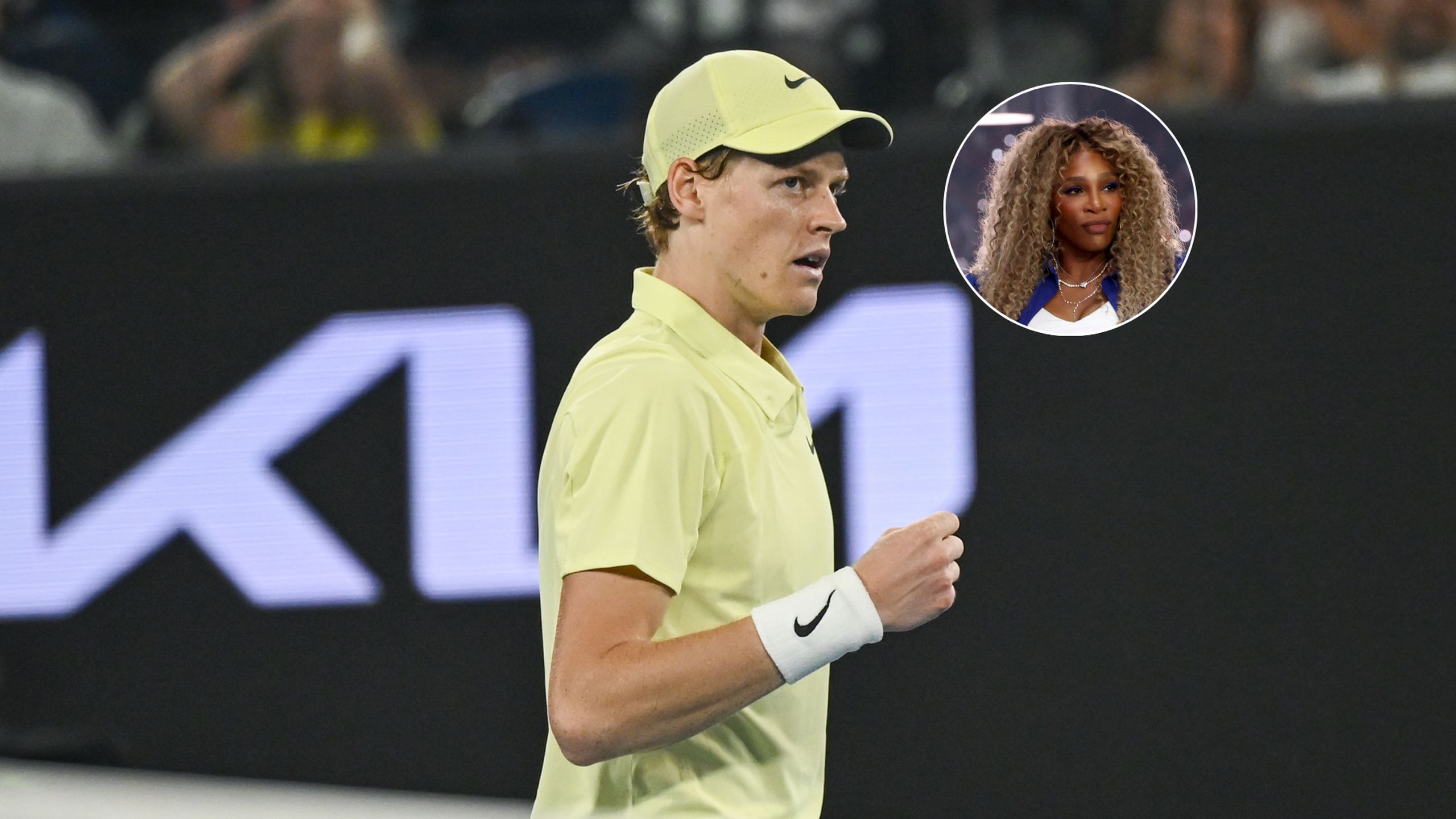Serena Williams, caso Sinner: "Lo adoro, è fantastico, ma se l'avessi ...