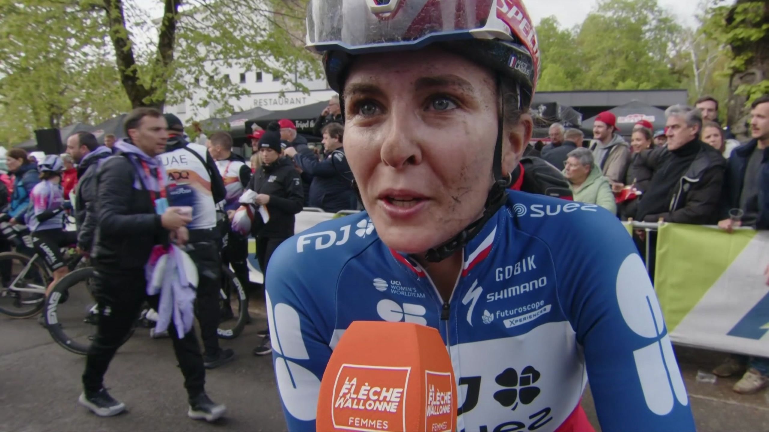 Flèche Wallonne dames - Juliette Labous (FDJ-Suez) a tout donné pour ...
