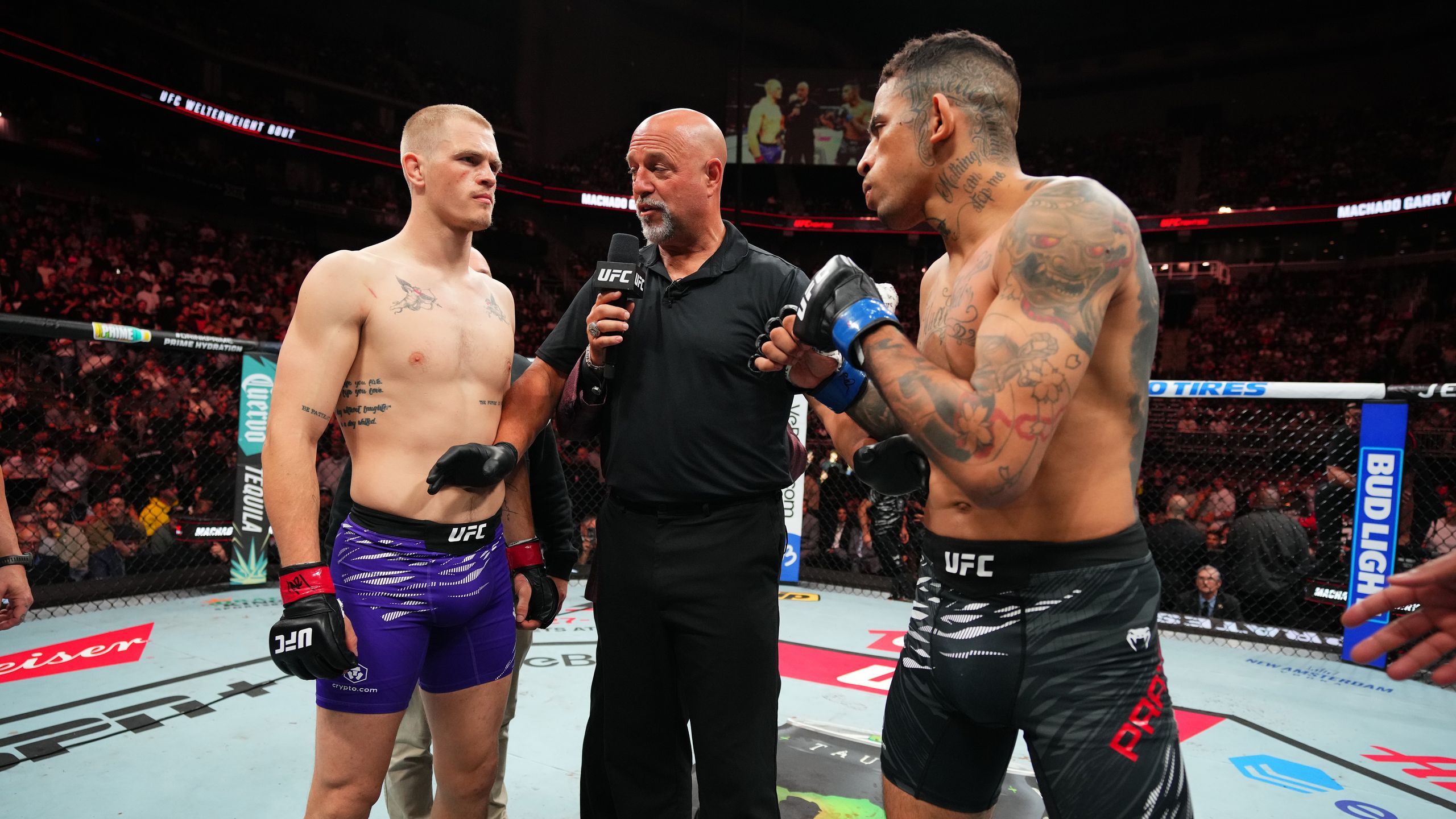UFC Kansas | Ian Machado Garry vs Carlos Prates en el peso wélter ...