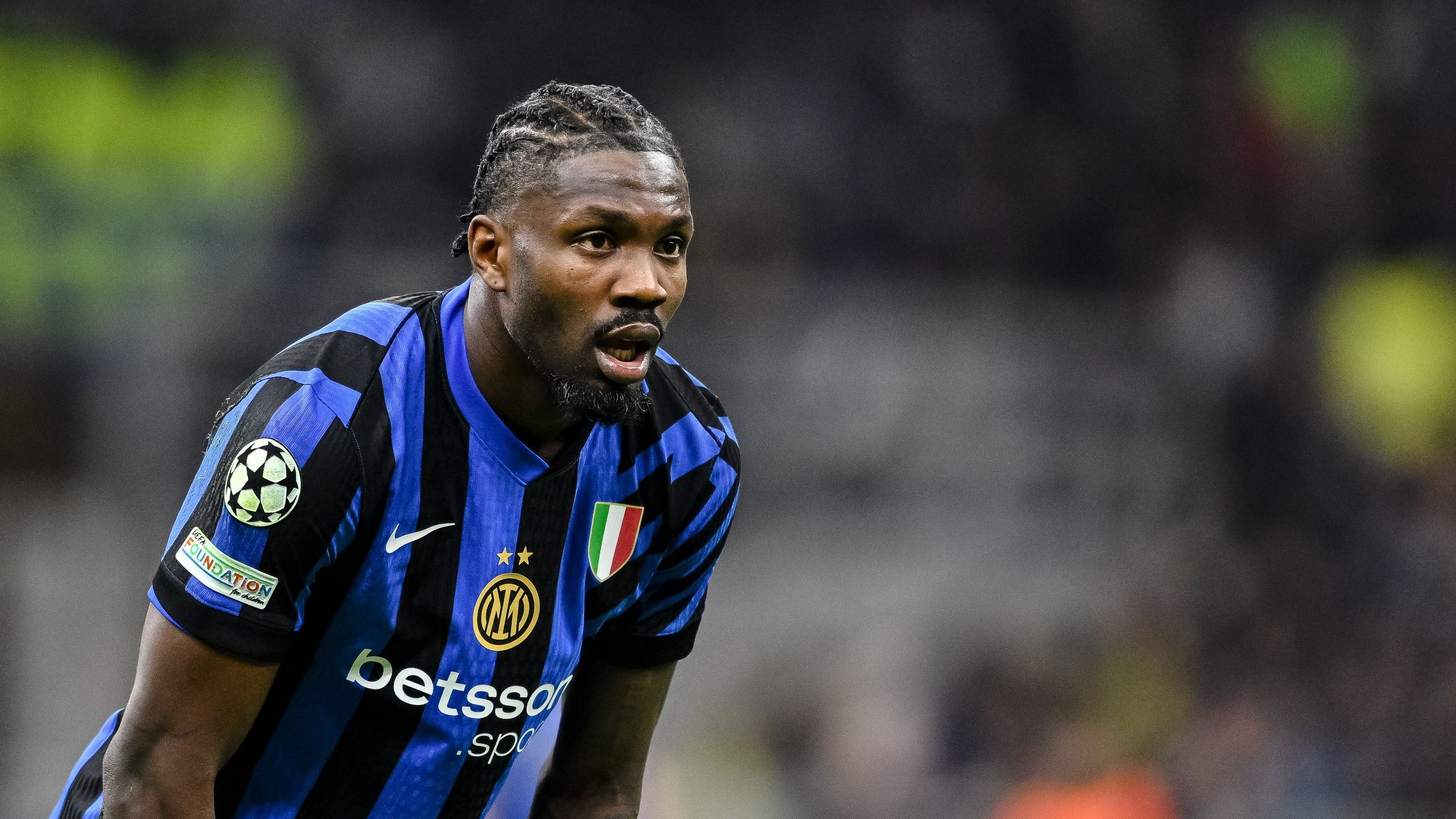Niente Inter-Roma per Marcus Thuram. L'attaccante francese ci sarà però ...