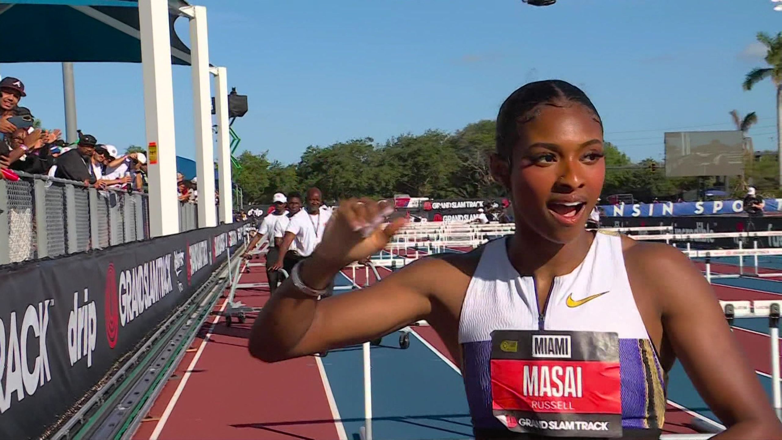 Grans Slam Track Miami - 2e chrono de l'histoire sur 100m haies ...