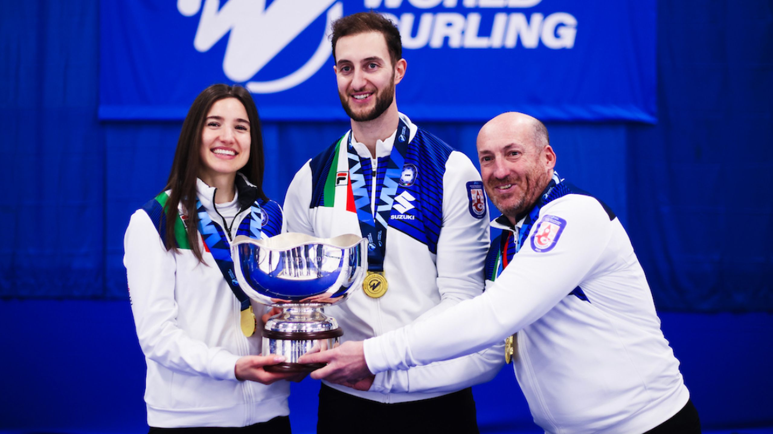 Stefania Constantini e Amos Mosaner sono Campioni del Mondo nel doppio ...