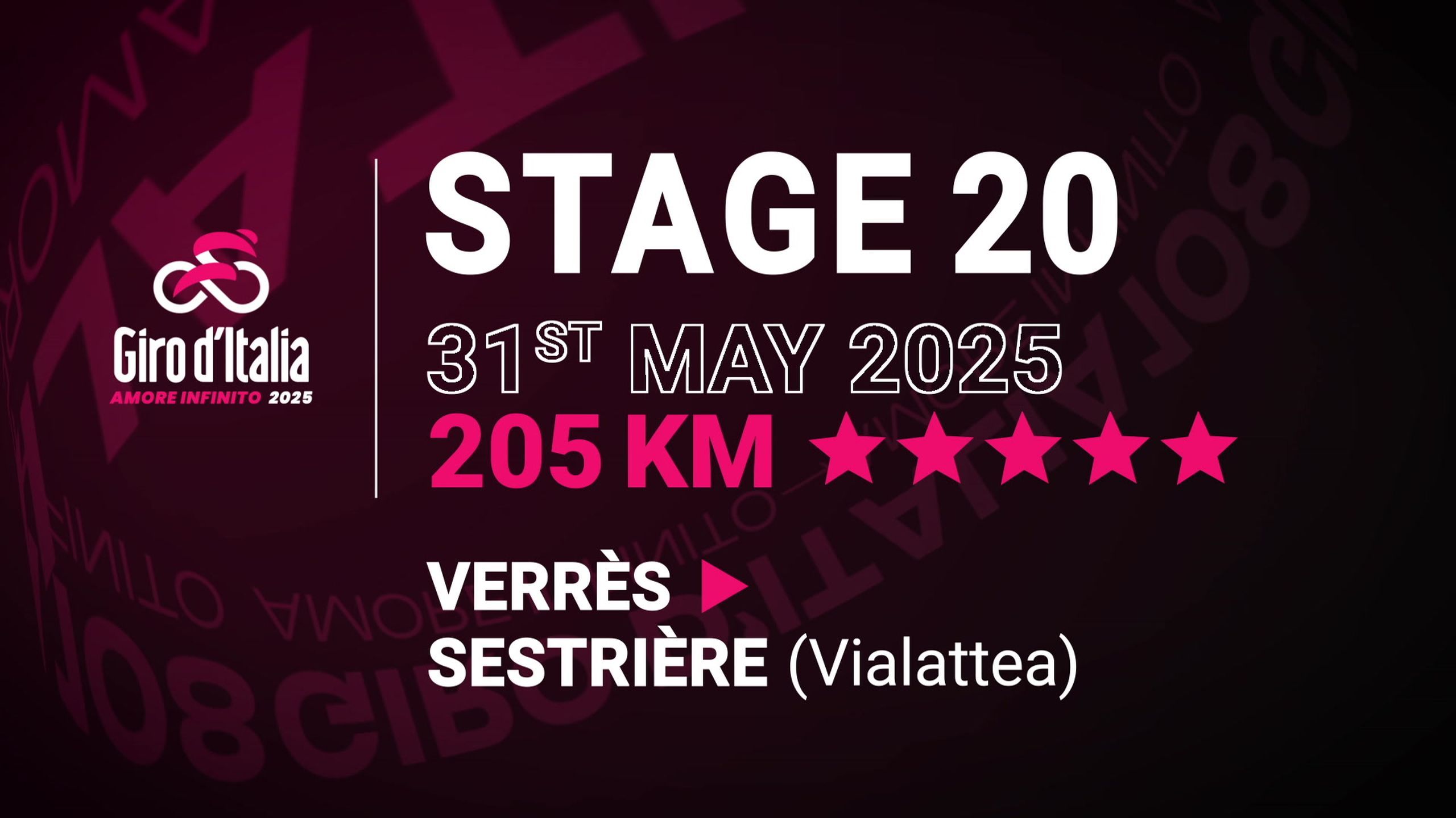 Giro d'Italia - 20. Etappe: Strecke, Kurs und Profil am Samstag ...