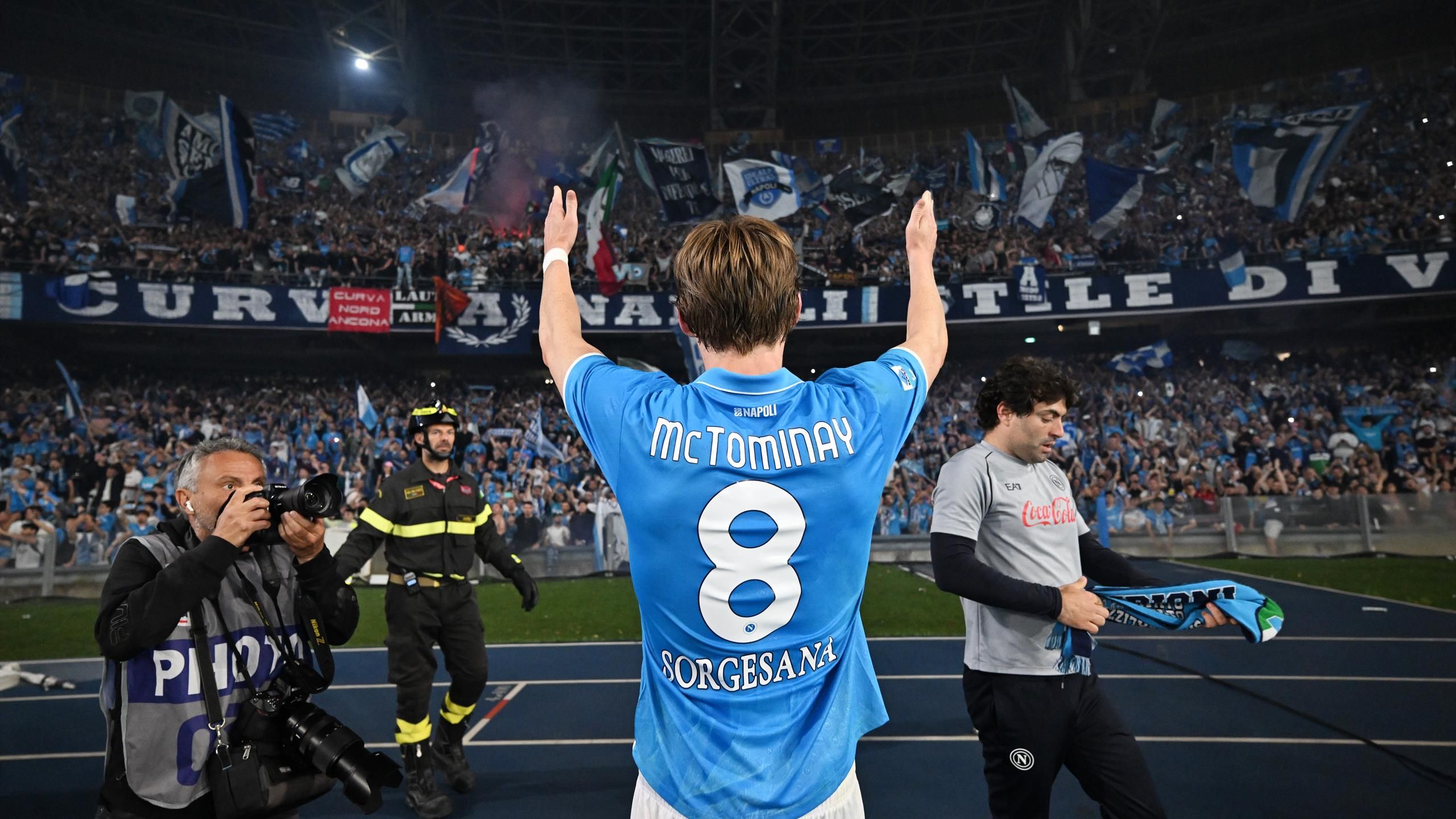 Scott McTominay, l’uomo Scudetto: Braveheart ha conquistato Napoli - Eurosport