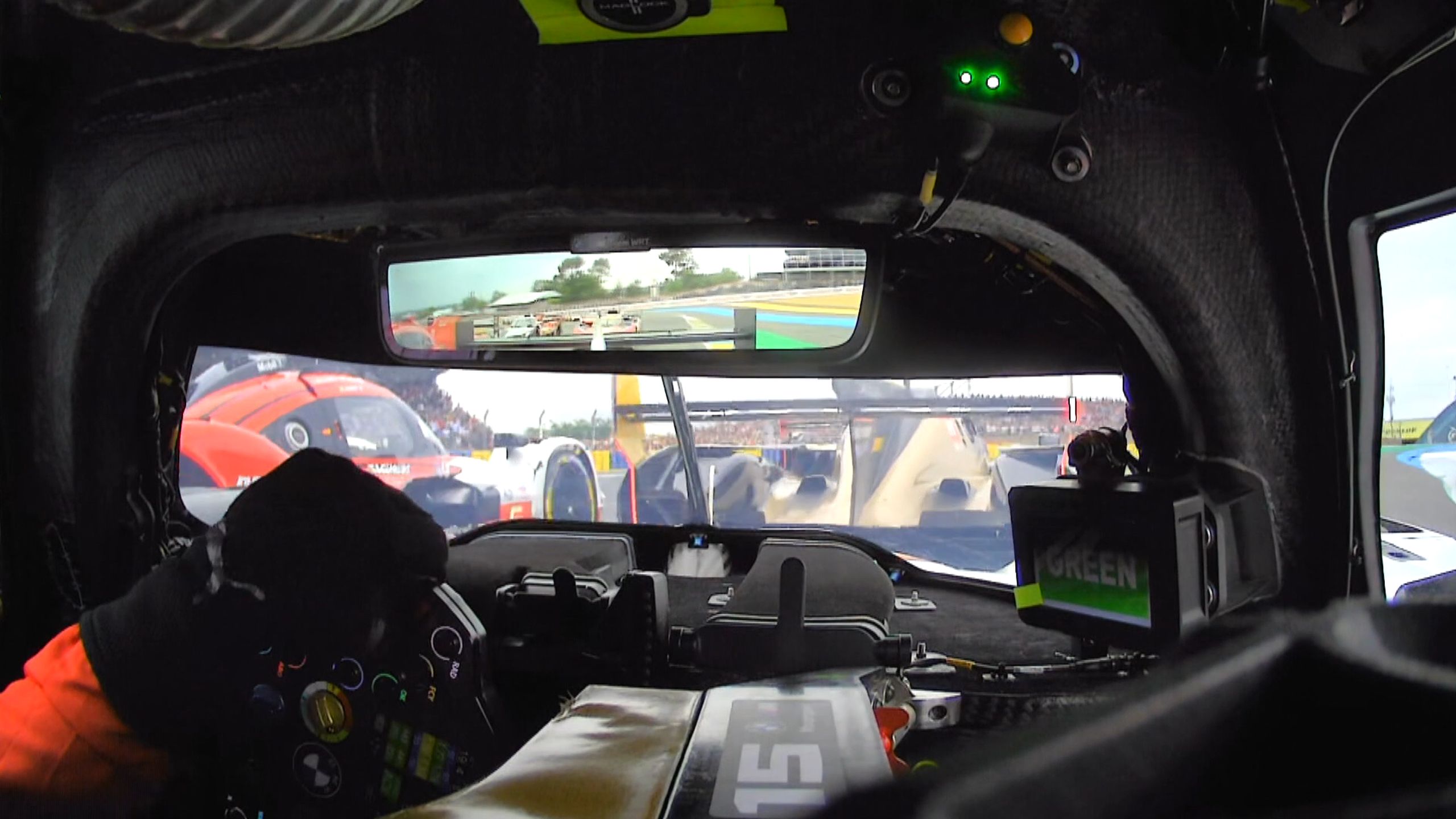 Se starten på Le Mans fra Kevin Magnussens cockpit - WEC video - Eurosport