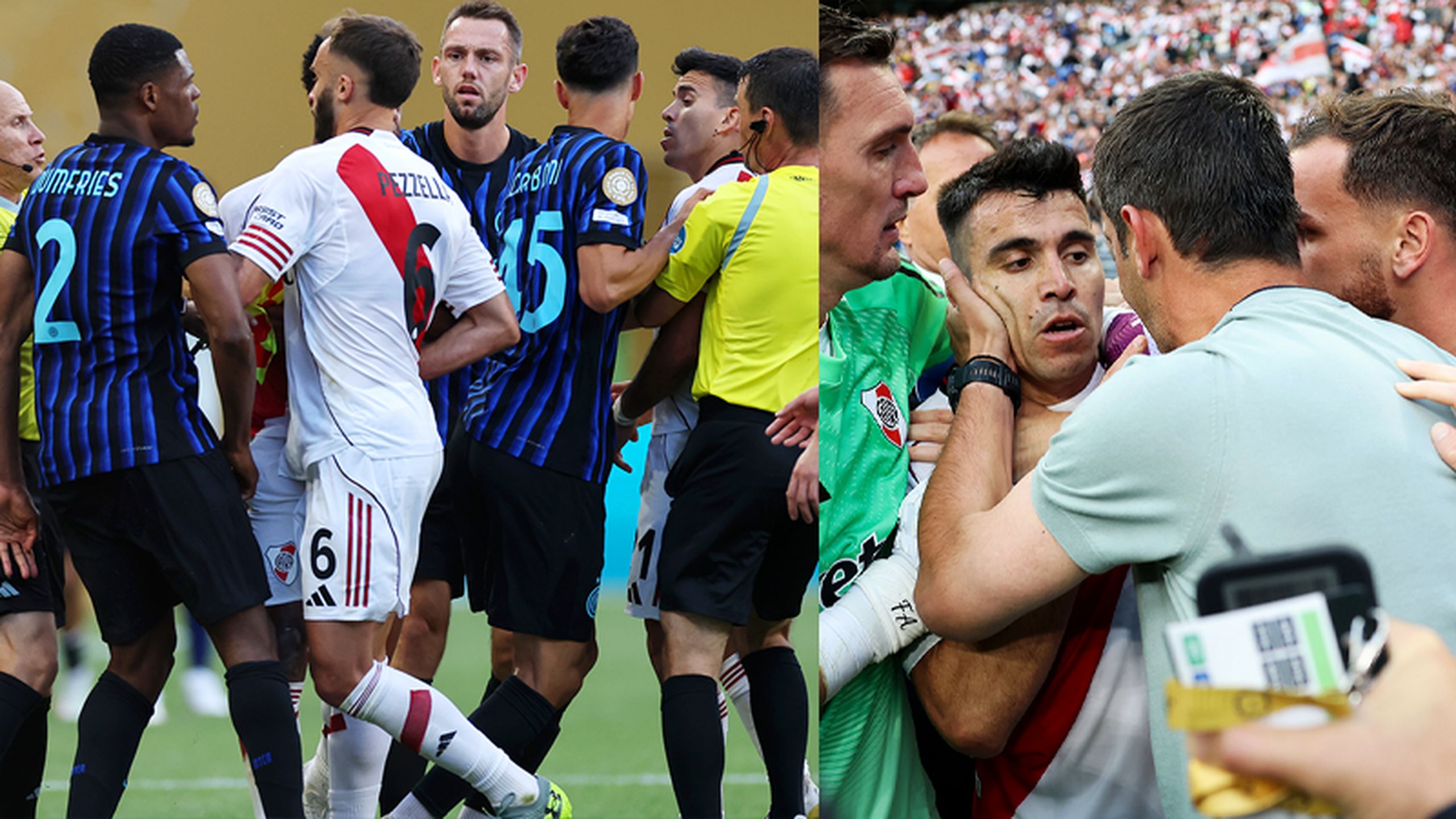 Acuna-Dumfries scintille e rissa nel finale di Inter-River Plate: l ...