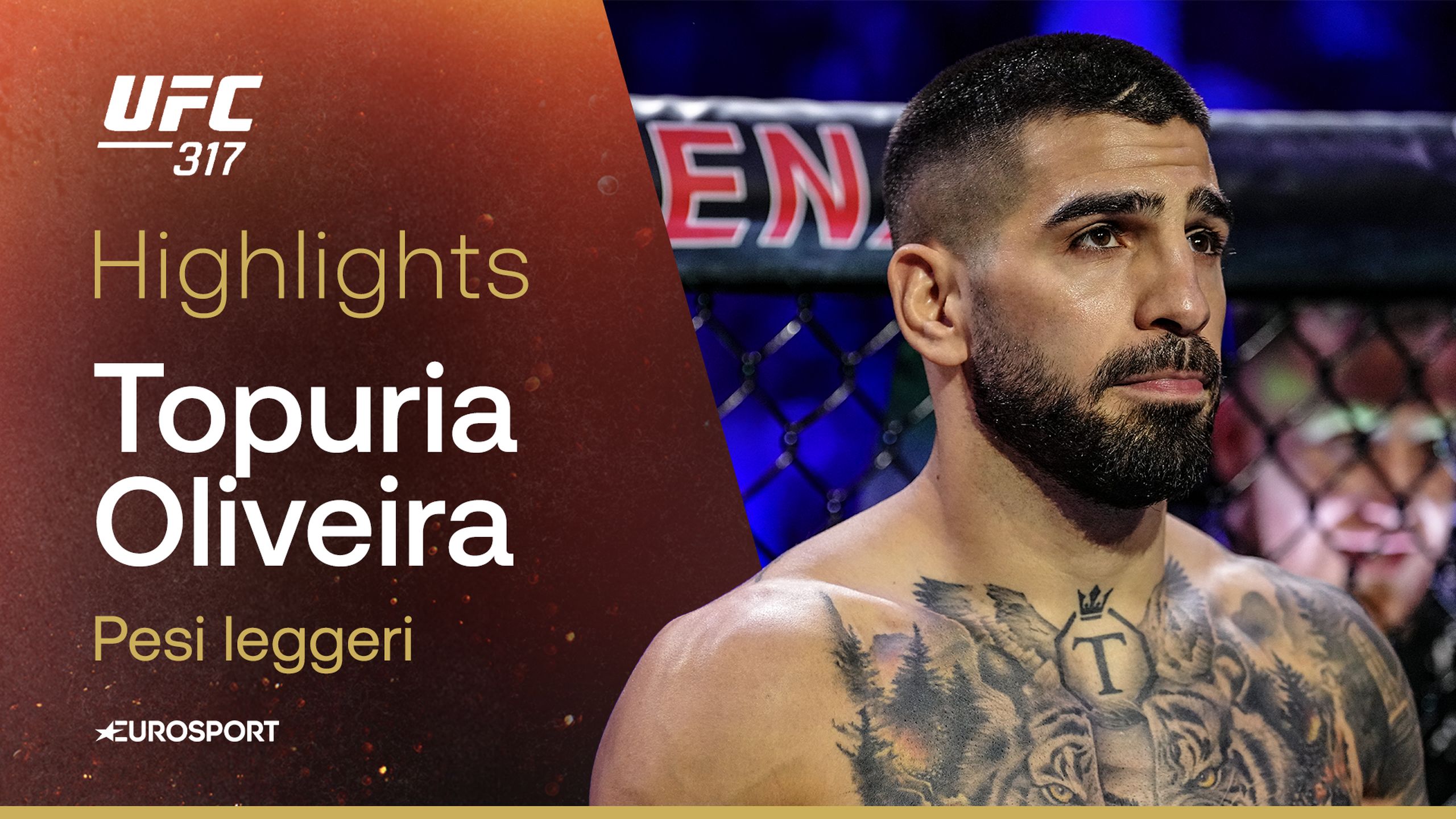 UFC 317 - Topuria-Oliveira, gli highlights - Mixed Martial Arts video ...