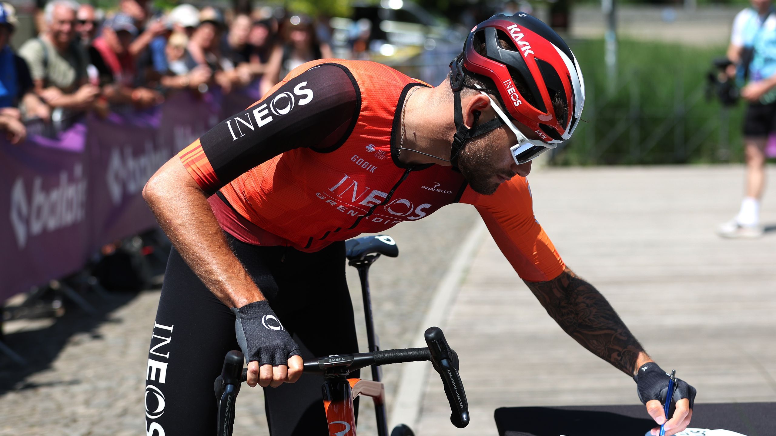 Filippo Ganna rassicura dopo la caduta e il ritiro anticipato: "Un po ...