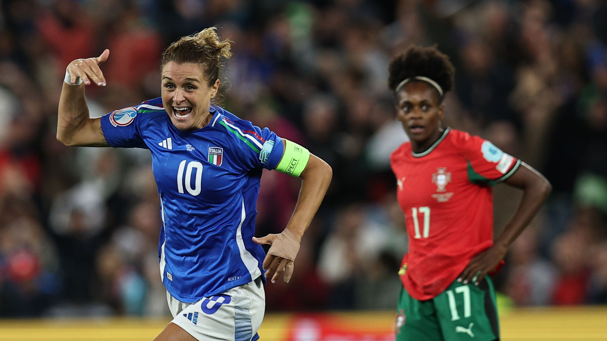 Magia di Cristiana Girelli, poi Diana Silva riporta le Azzurre sulla ...