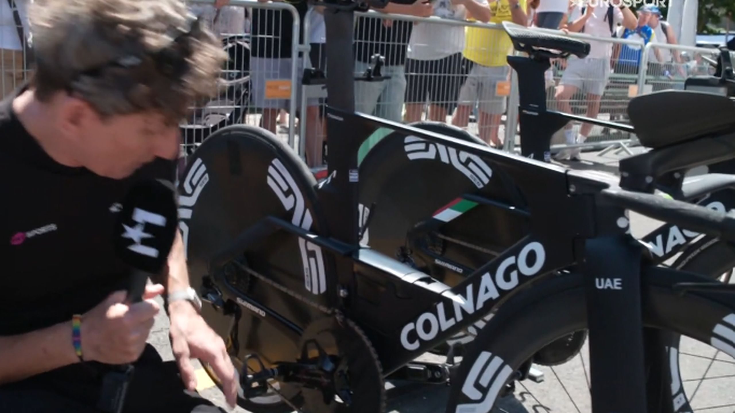 Tadej Pogacars Zeitfahrrad bei der Tour de France unter der Lupe ...