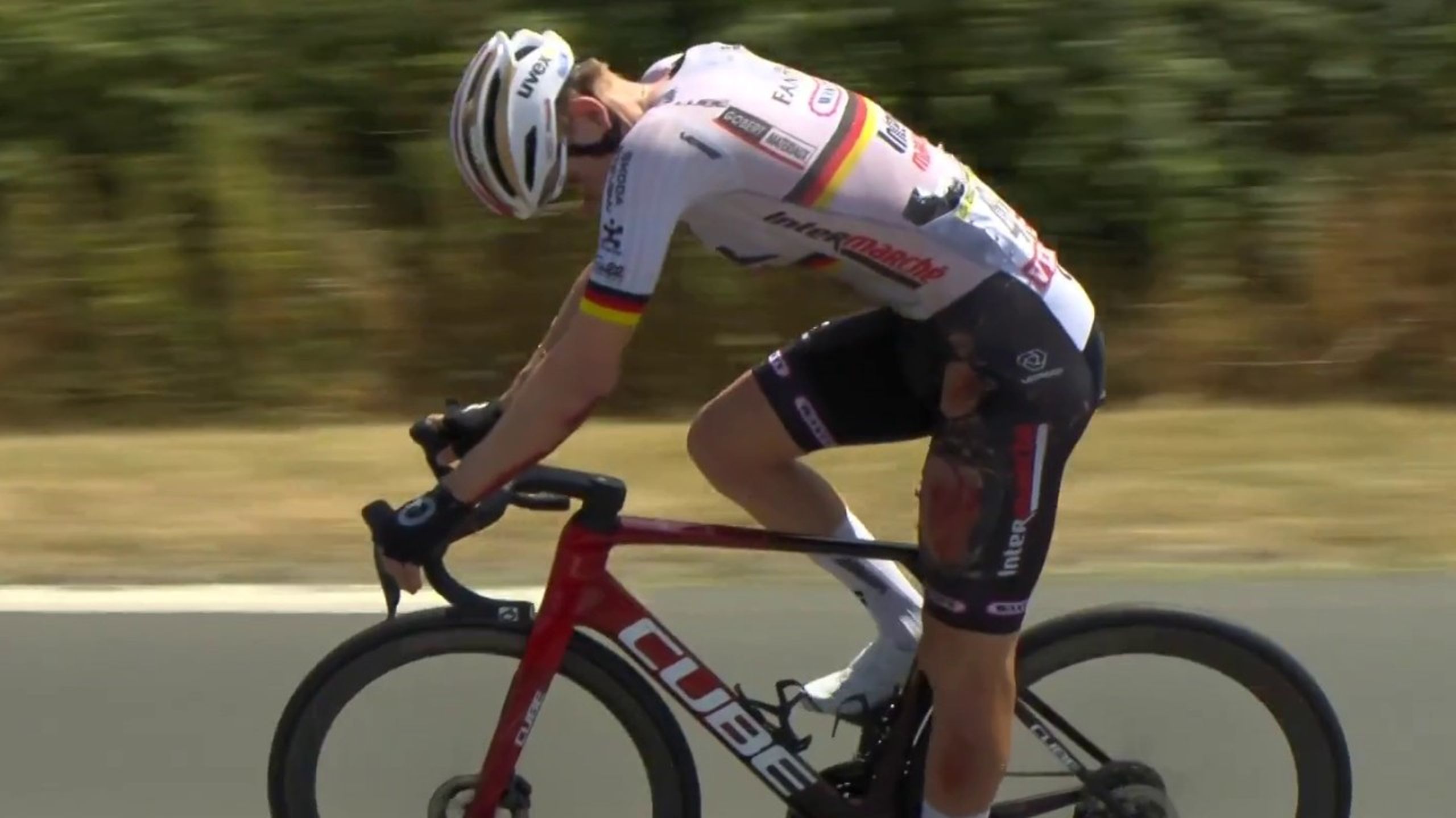 Tour de France 2025 - Georg Zimmermann stürzt auf der 9. Etappe schwer ...