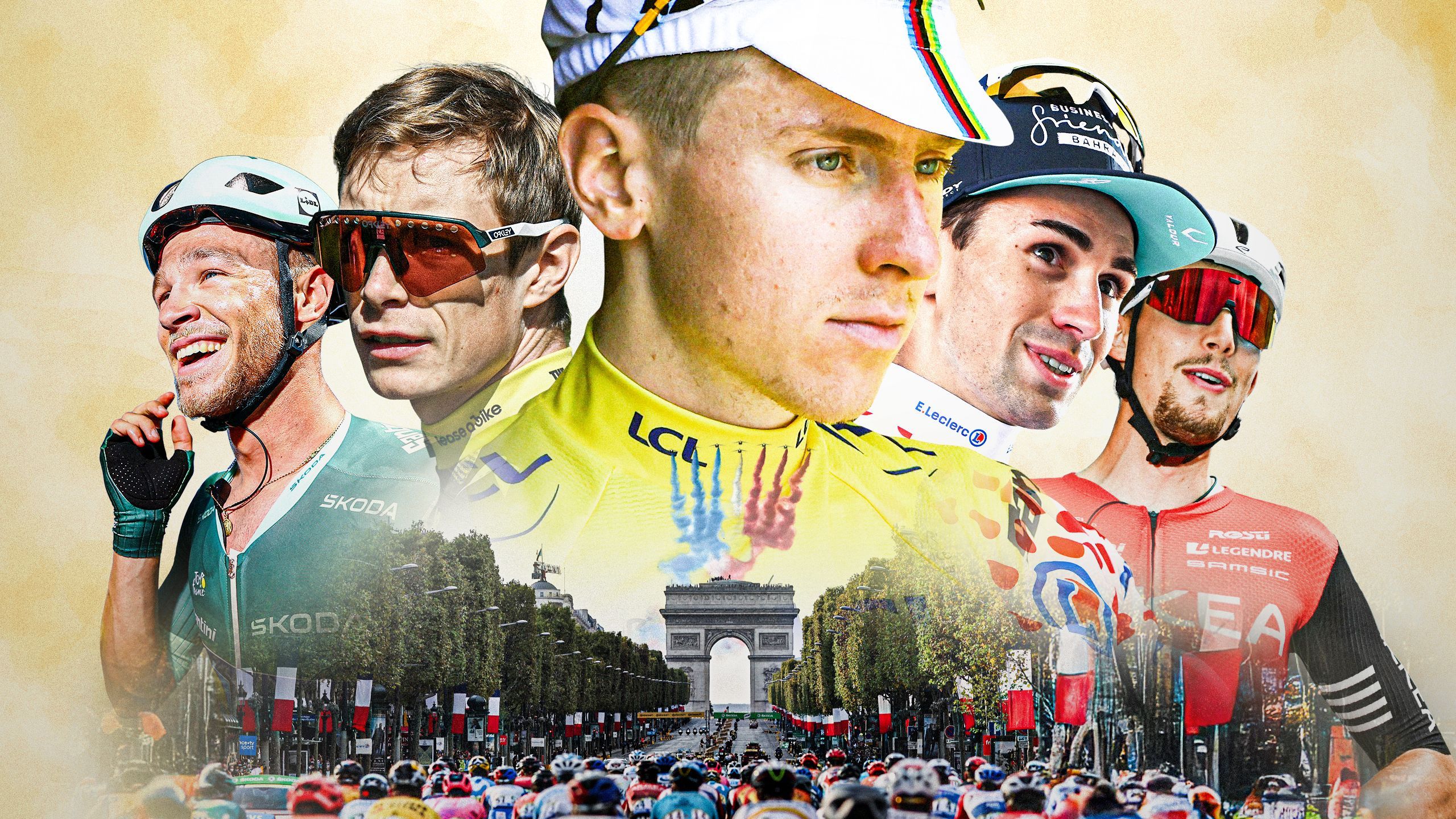 Tour de France 2025 I Tadej Pogacar, podium, Kévin Vauquelin, maillot vert, classement des ...