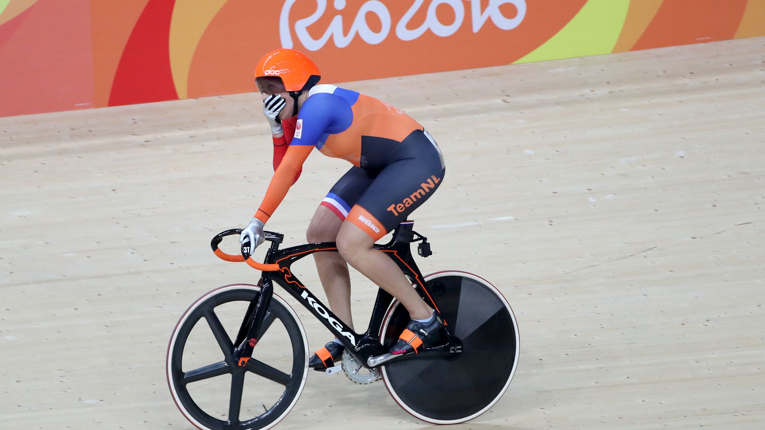 Elis Ligtlee (31), olympisch kampioene in Rio de Janeiro op de keirin ...