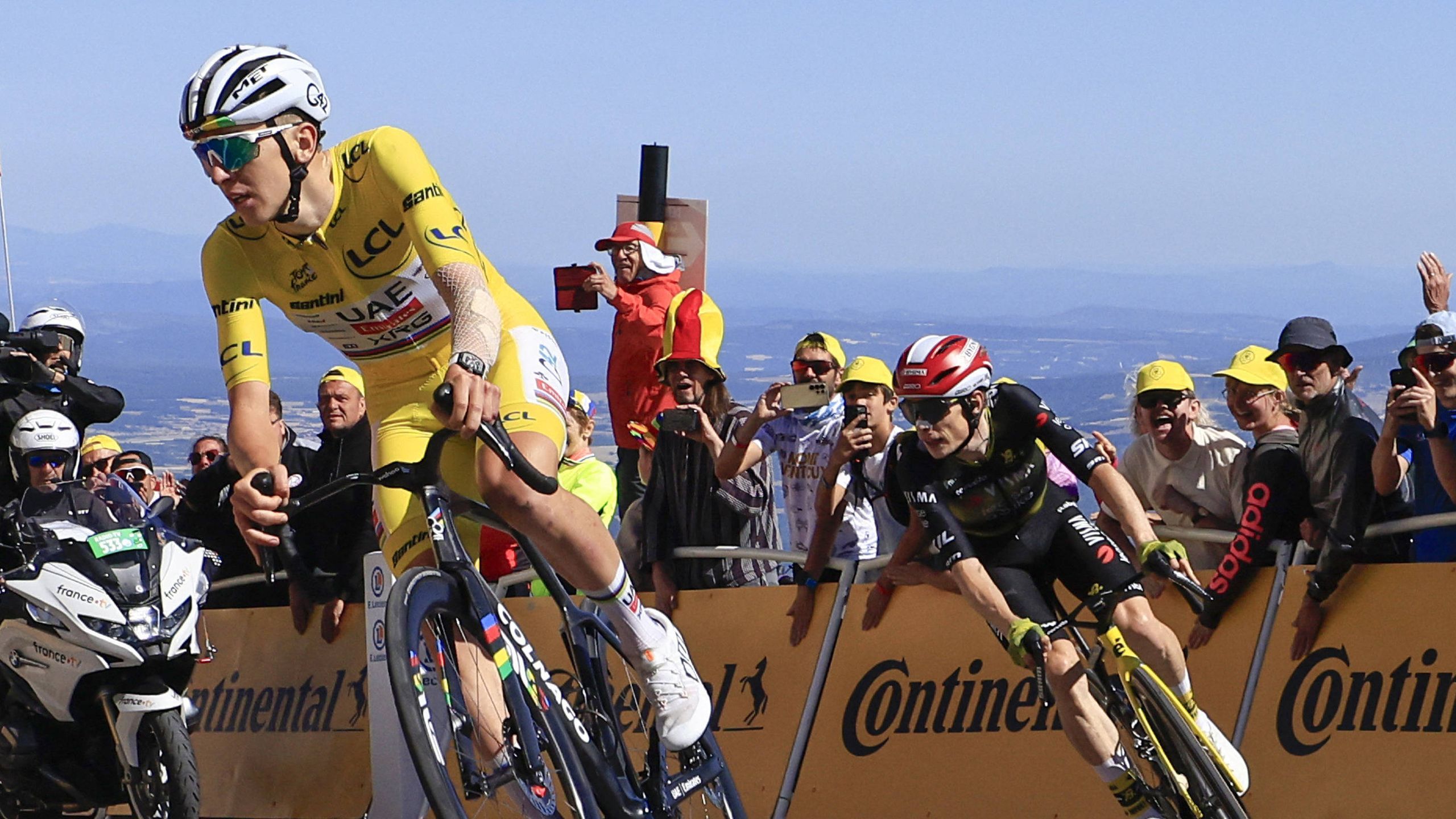 Tour de France 2025. Tadej Pogaczar z rekordem na Mont Ventoux. Nikt ...