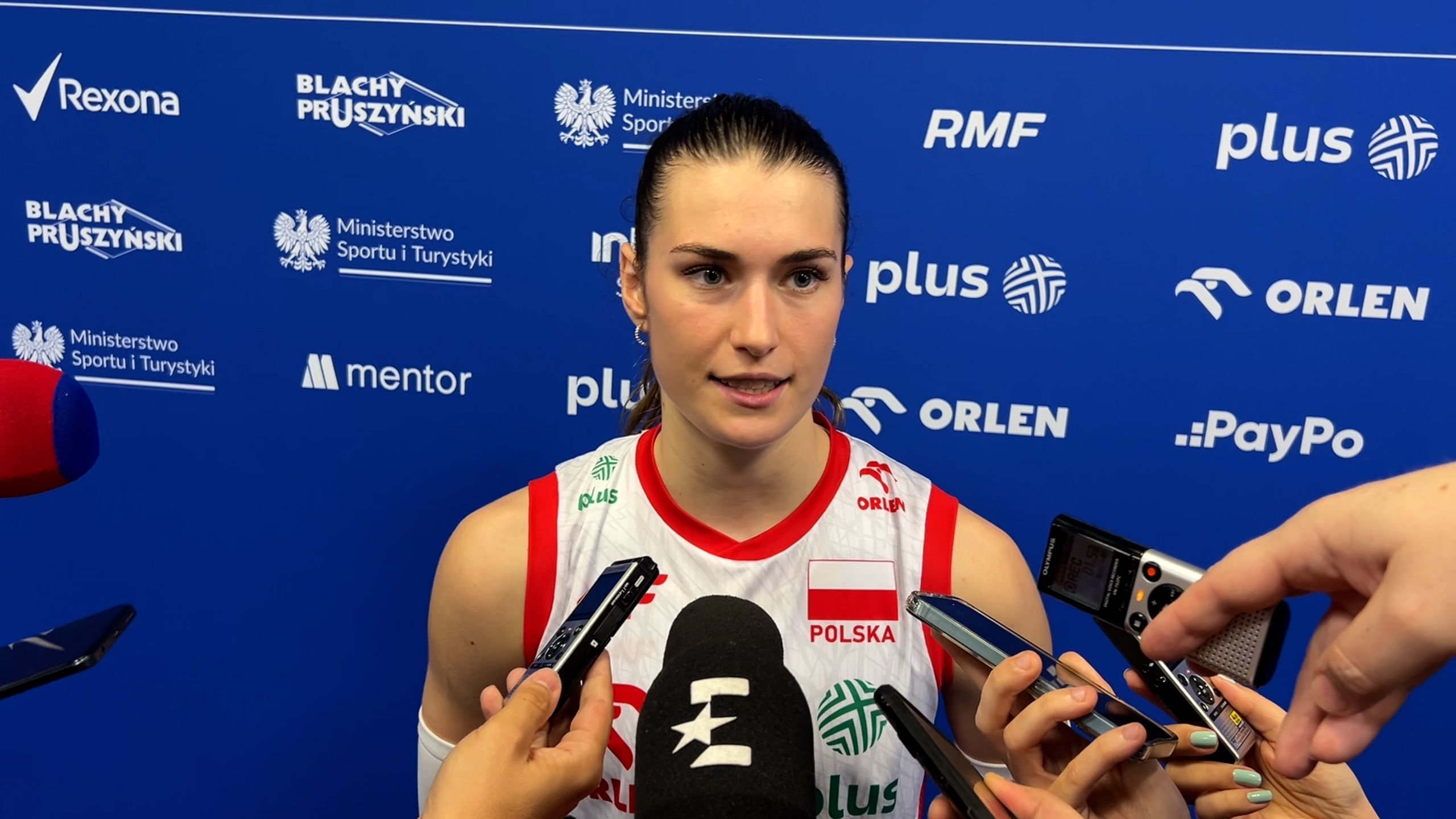 Paulina Damaske po meczu Polska - Chiny w ćwierćfinale Ligi Narodów ...