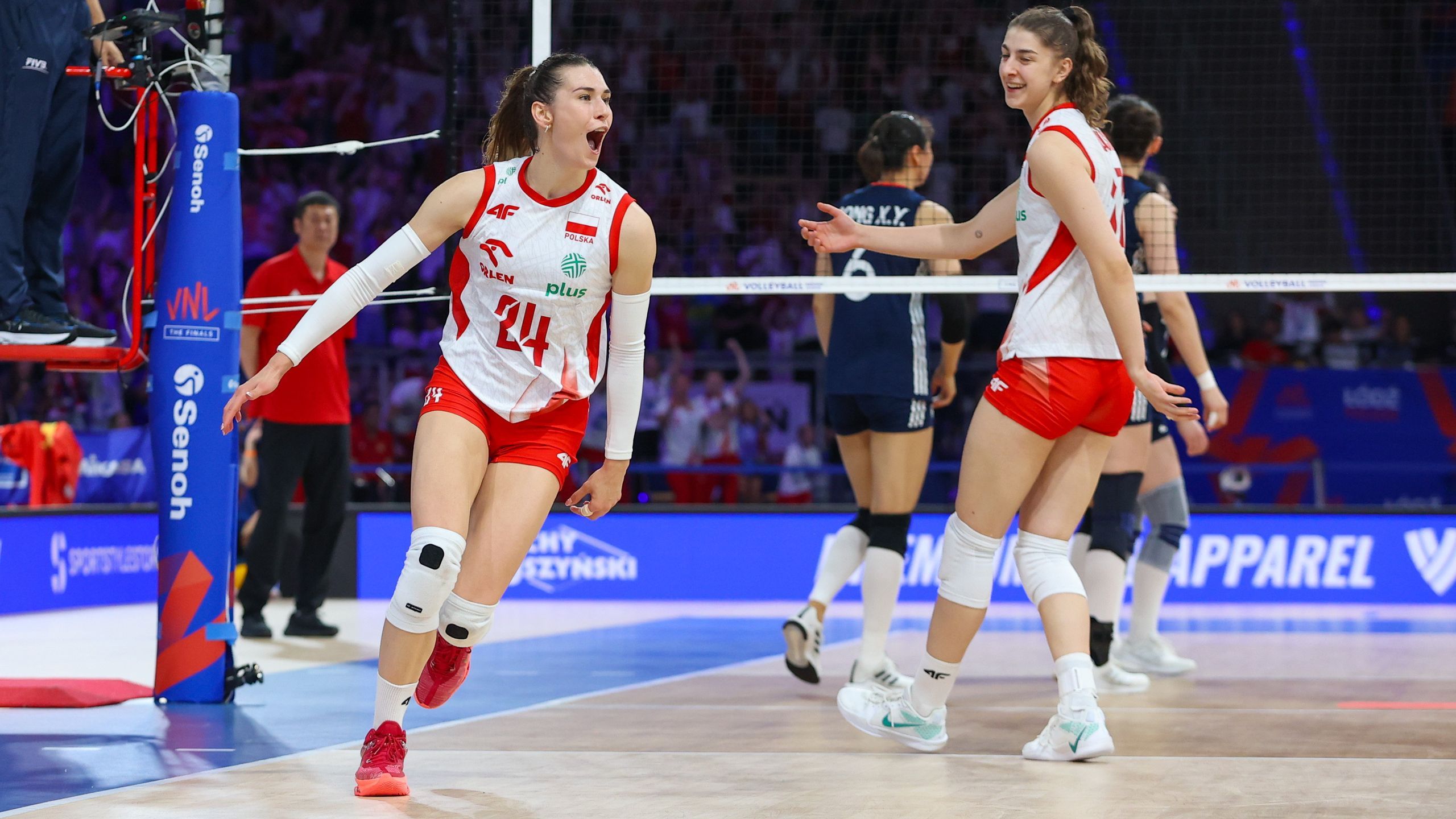 Paulina Damaske i Alicja Grabka poprowadziły Polki do zwycięstwa nad ...