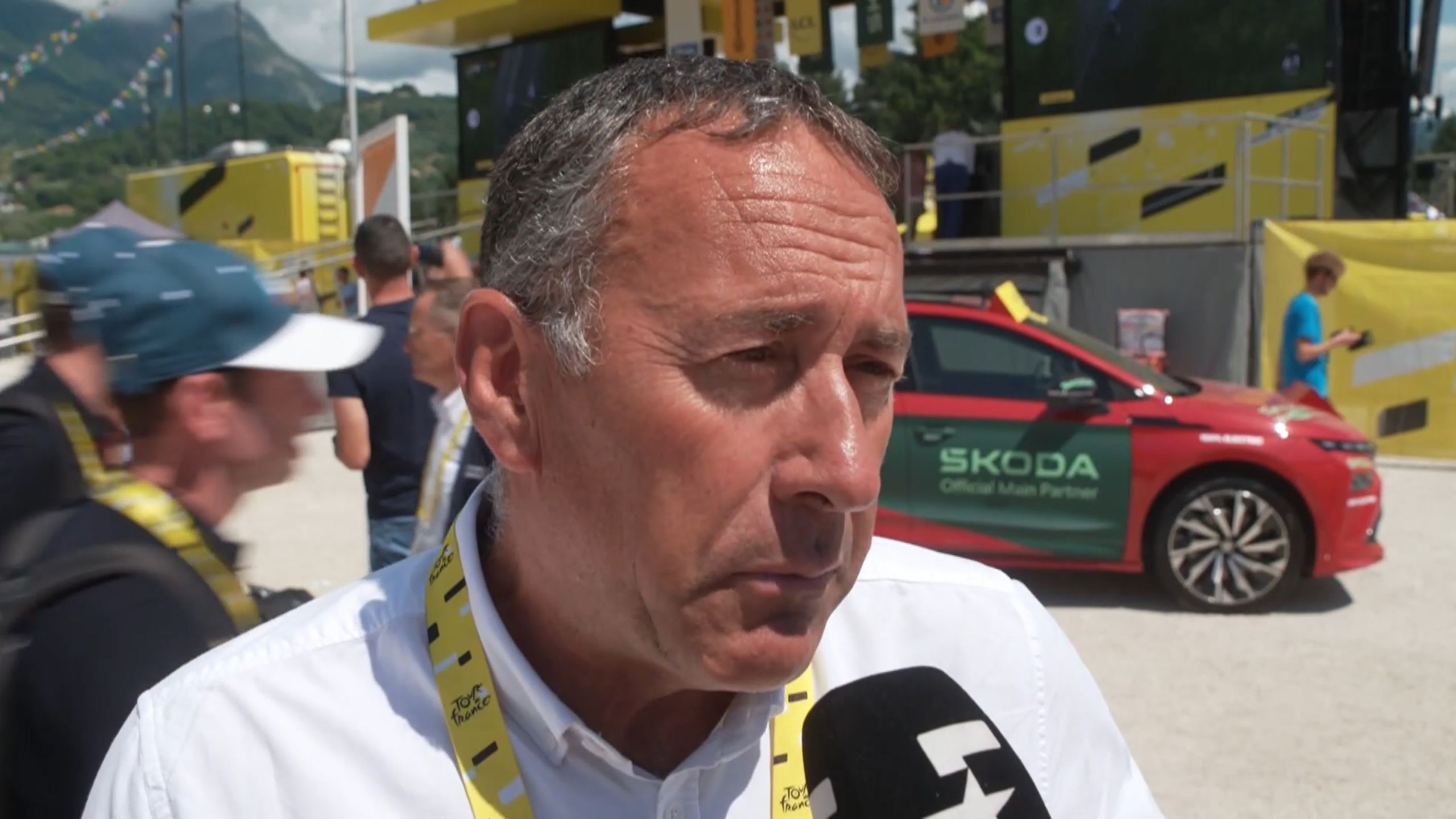 Thierry Gouvenou Sur La Modification Du Parcours De La 19e étape Du