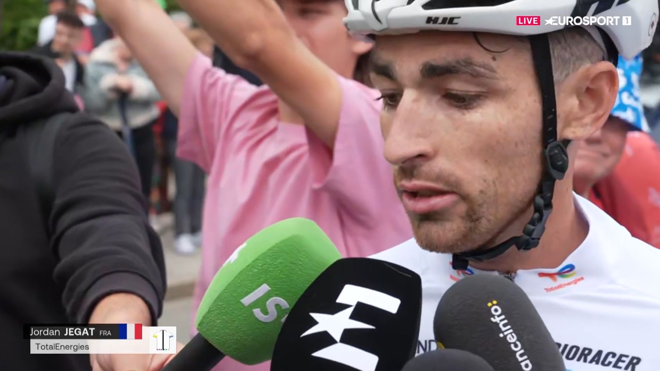Tour de France - 20e étape - Jordan Jégat (TotalEnergies) dénonce l ...