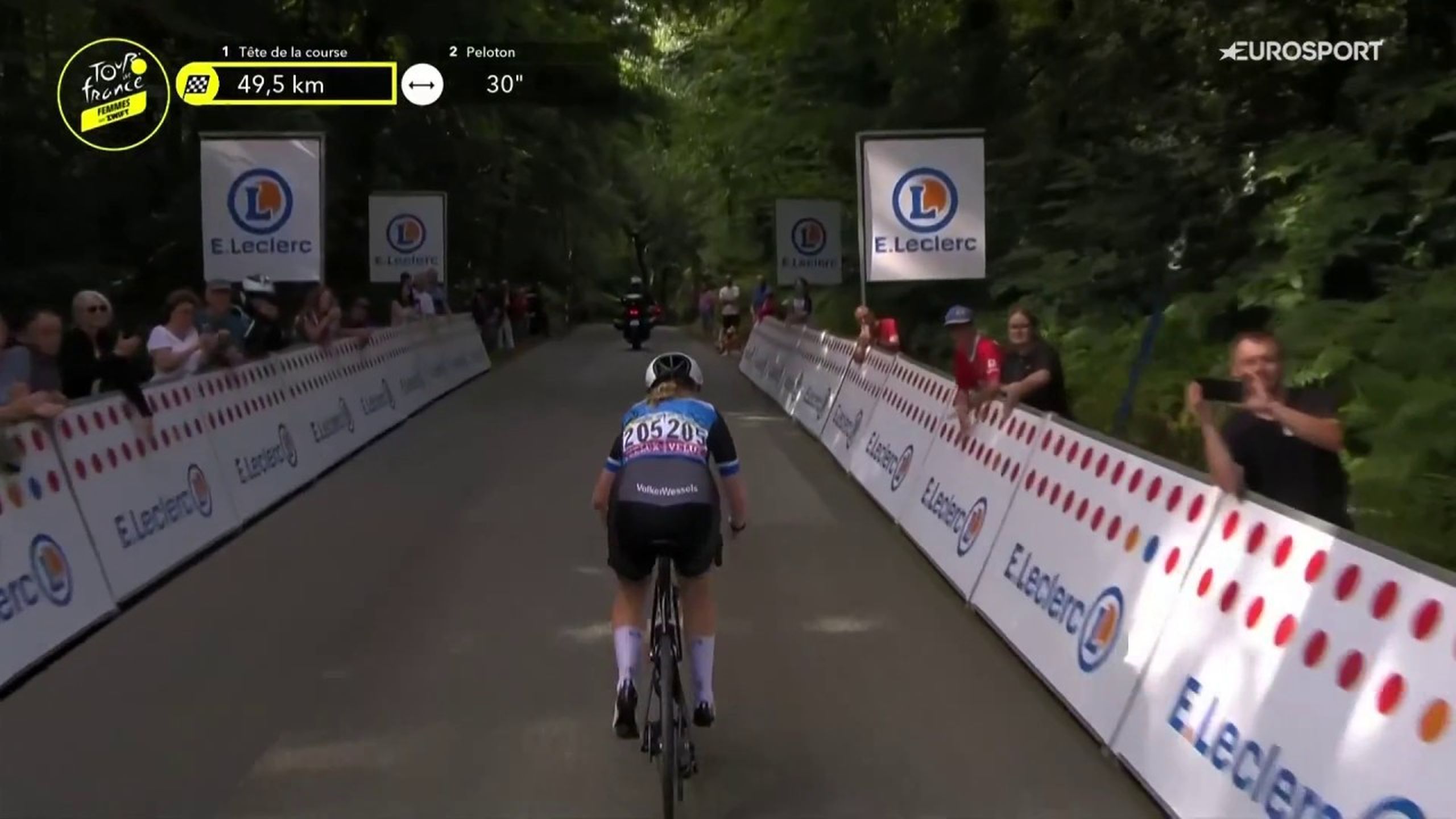 Maud Rijnbeek wygrała pierwszą górską premię na 1. etapu Tour de France ...