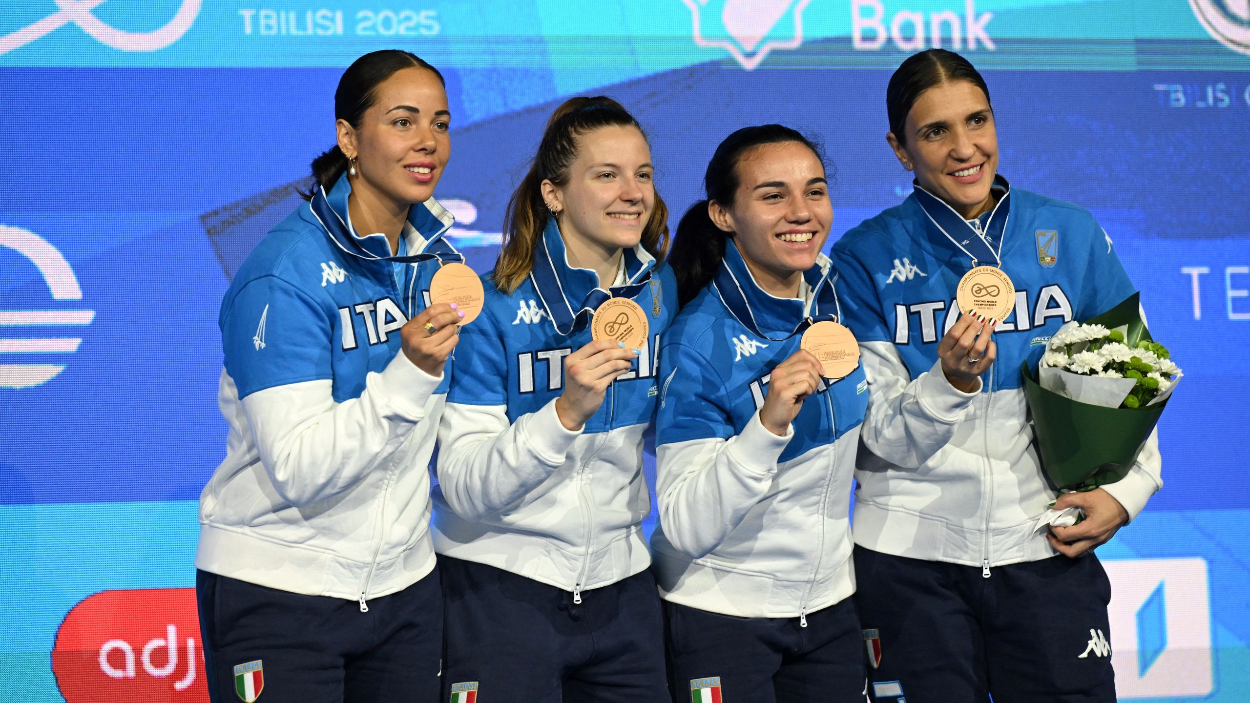 Italia bronzo nel fioretto femminile: Favaretto, Volpi, Cristino ed ...
