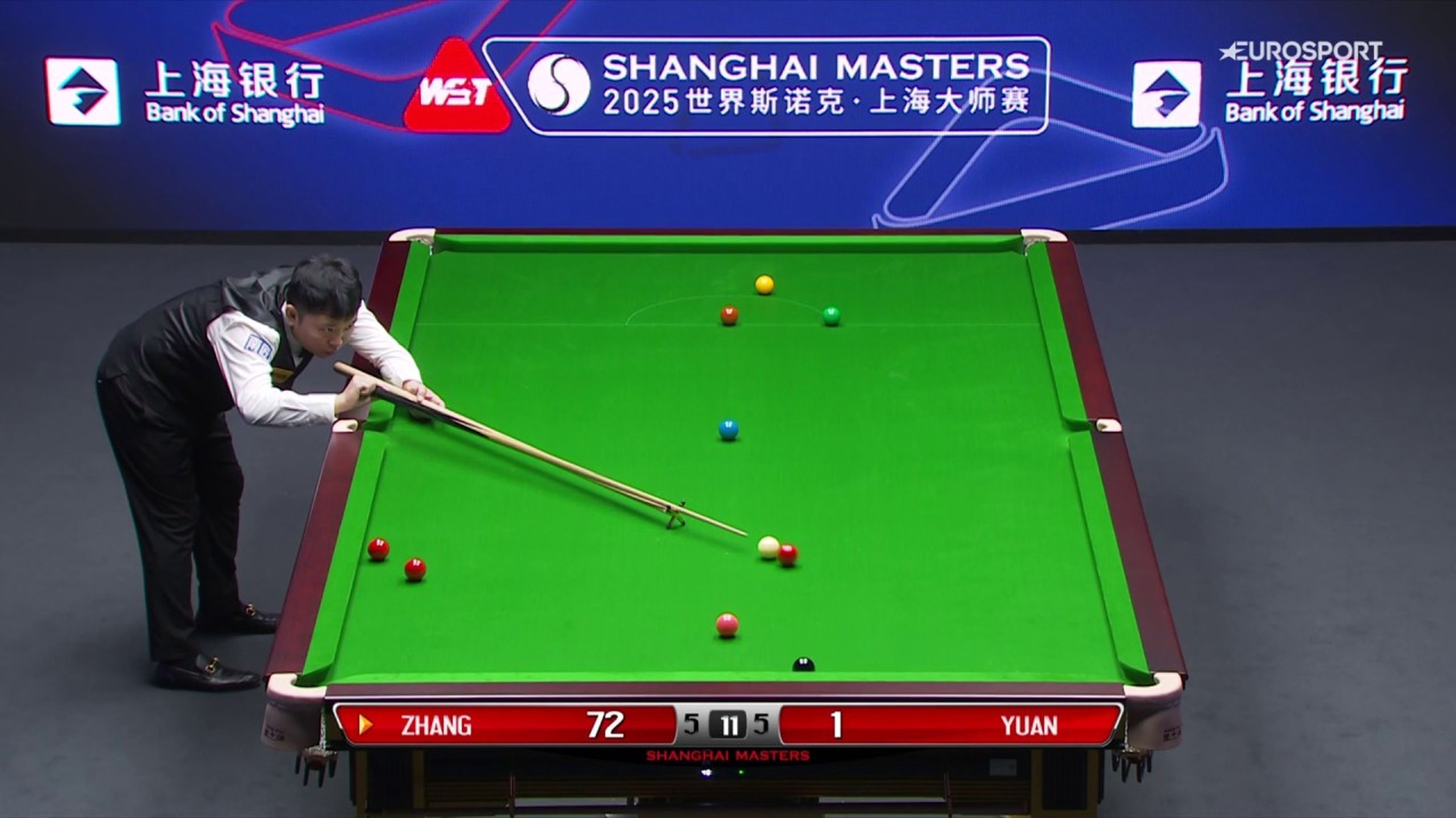 Zhang Anda awansował do 2. rundy Shanghai Masters - Snooker video ...