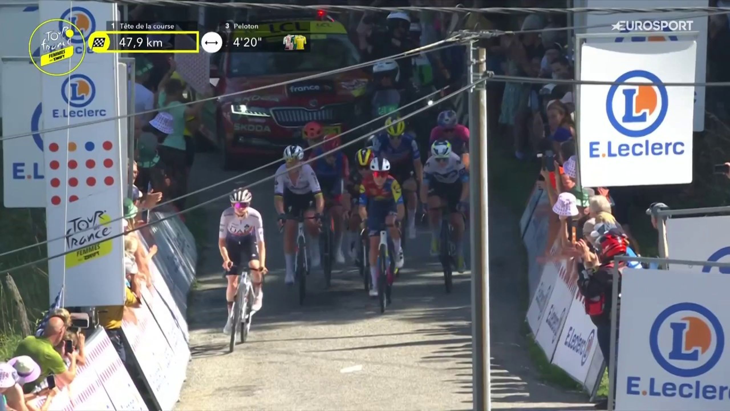 Maeva Squiban wygrała górską premię 2. kategorii na 7. etapie Tour de ...