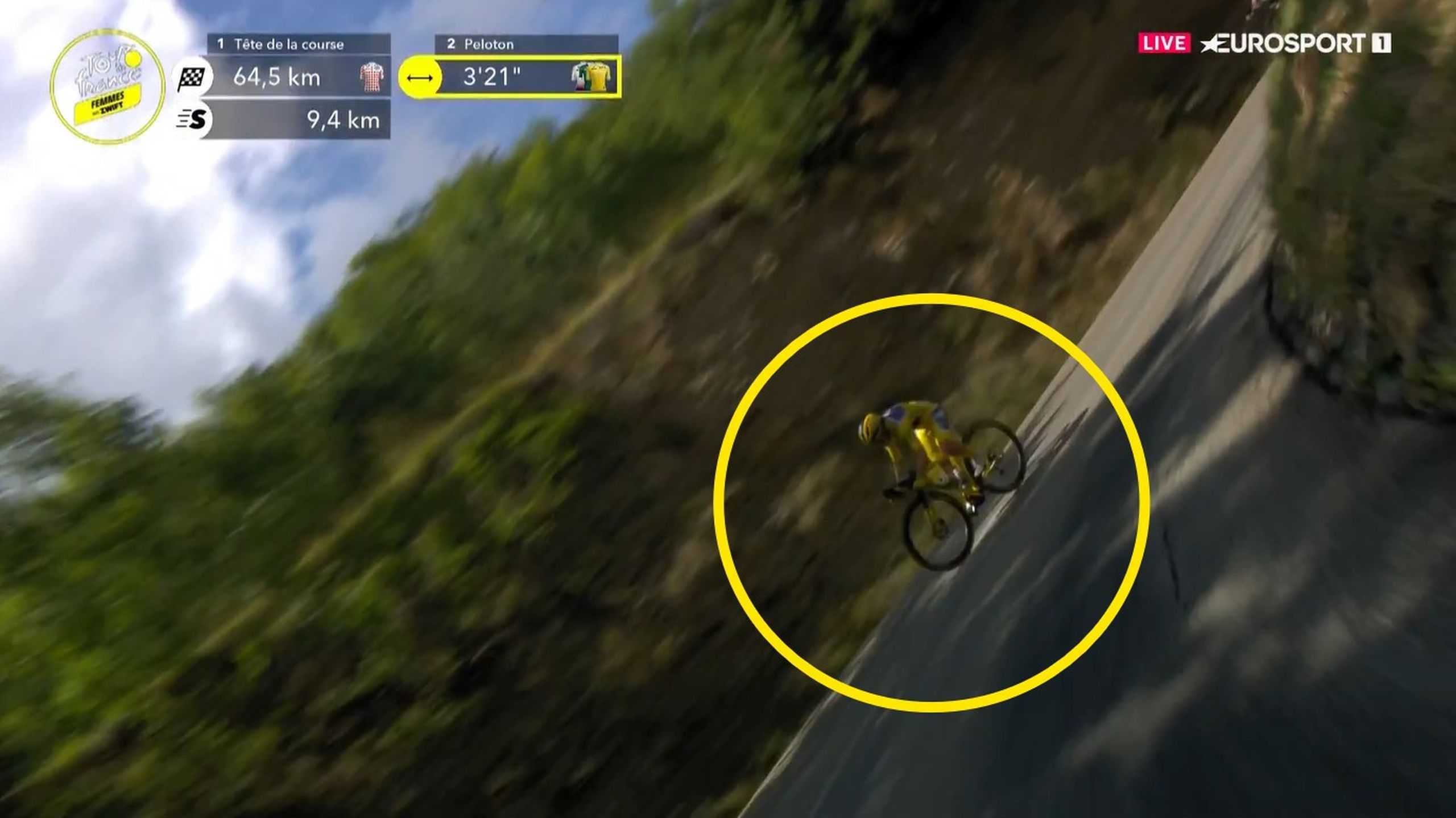 Tour de France Femmes - 8e étape - Et soudain, Kim Le Court file tout ...