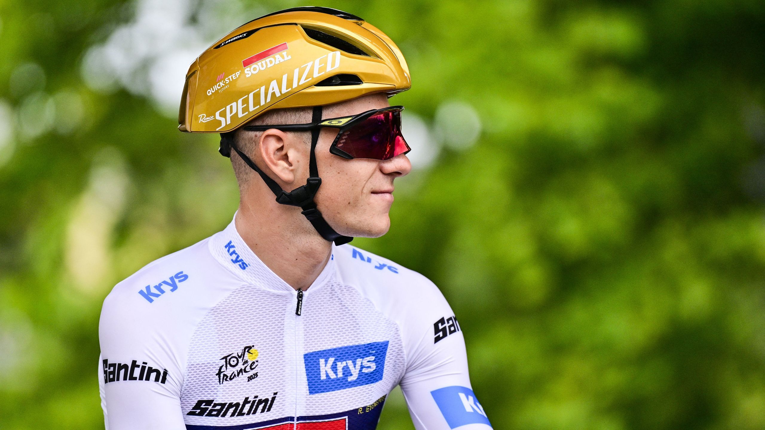 La enigmática cita de Remco Evenepoel al volver a entrenar y en medio ...