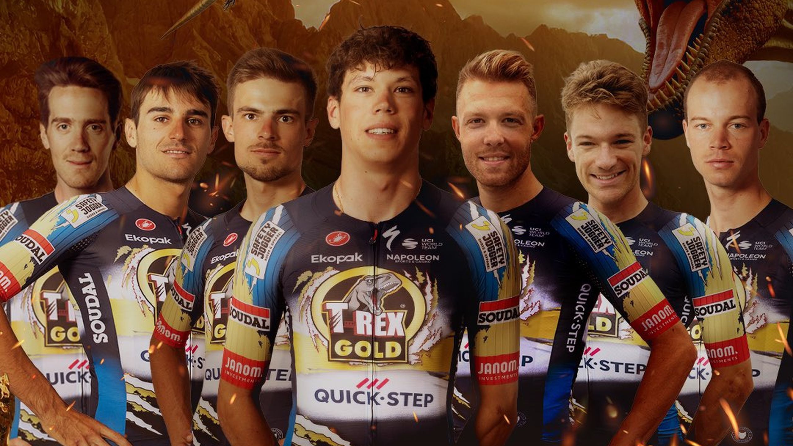 El equipo Soudal Quick-Step 'resucita' de nuevo a los dinosaurios: La ...