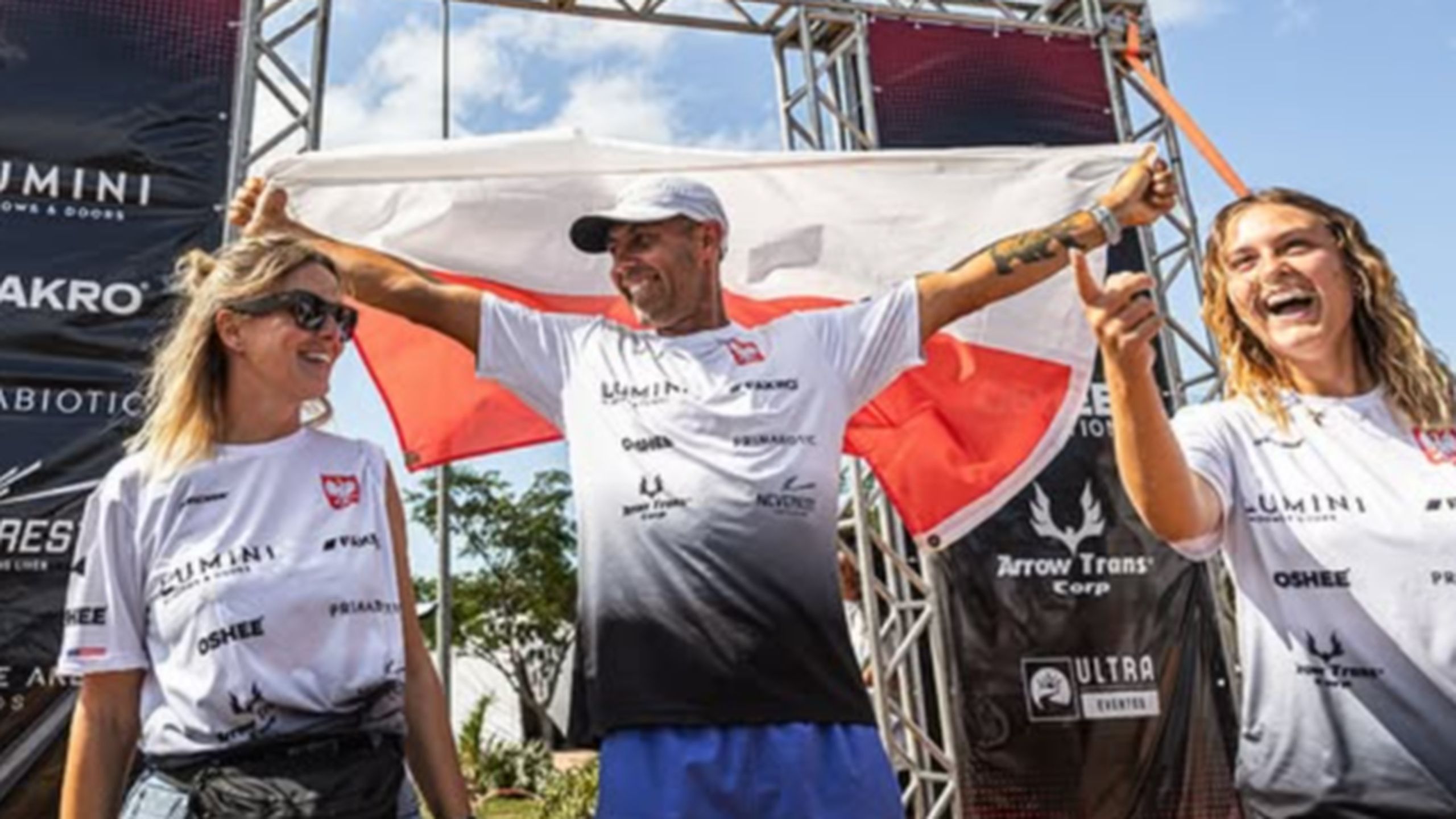 Jurand Czabański jako pierwszy człowiek na świecie pokonał dystans 50 ...