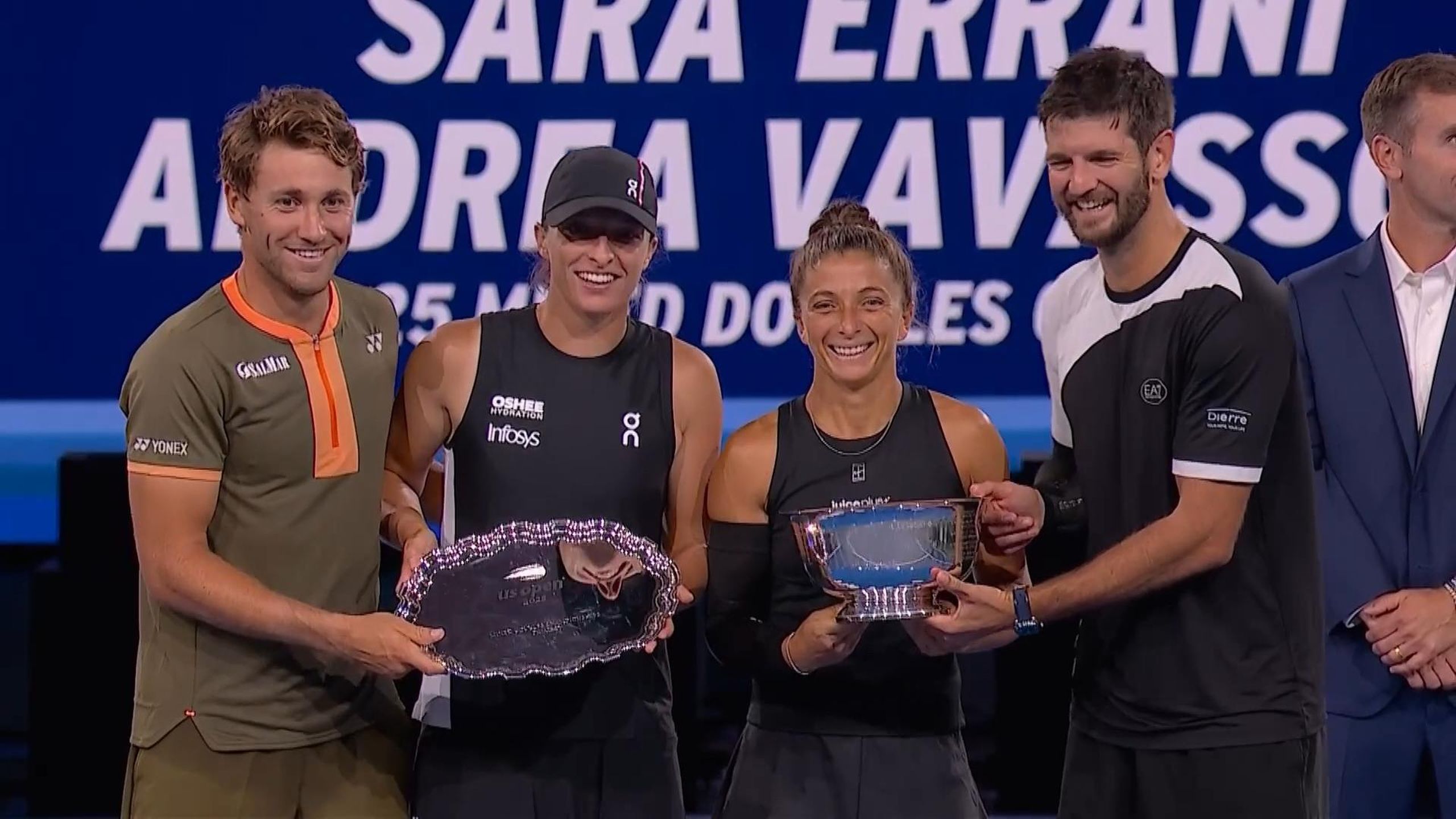 Sara Errani e Andrea Vavassori campioni back to back allo US Open! Gli ...