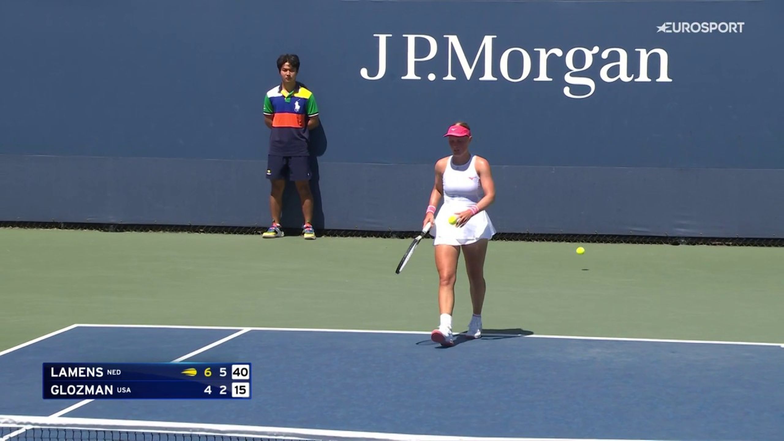 Suzan Lamens pokonała Valerie Glozman w 1. rundzie US Open 2025. Zobacz ...