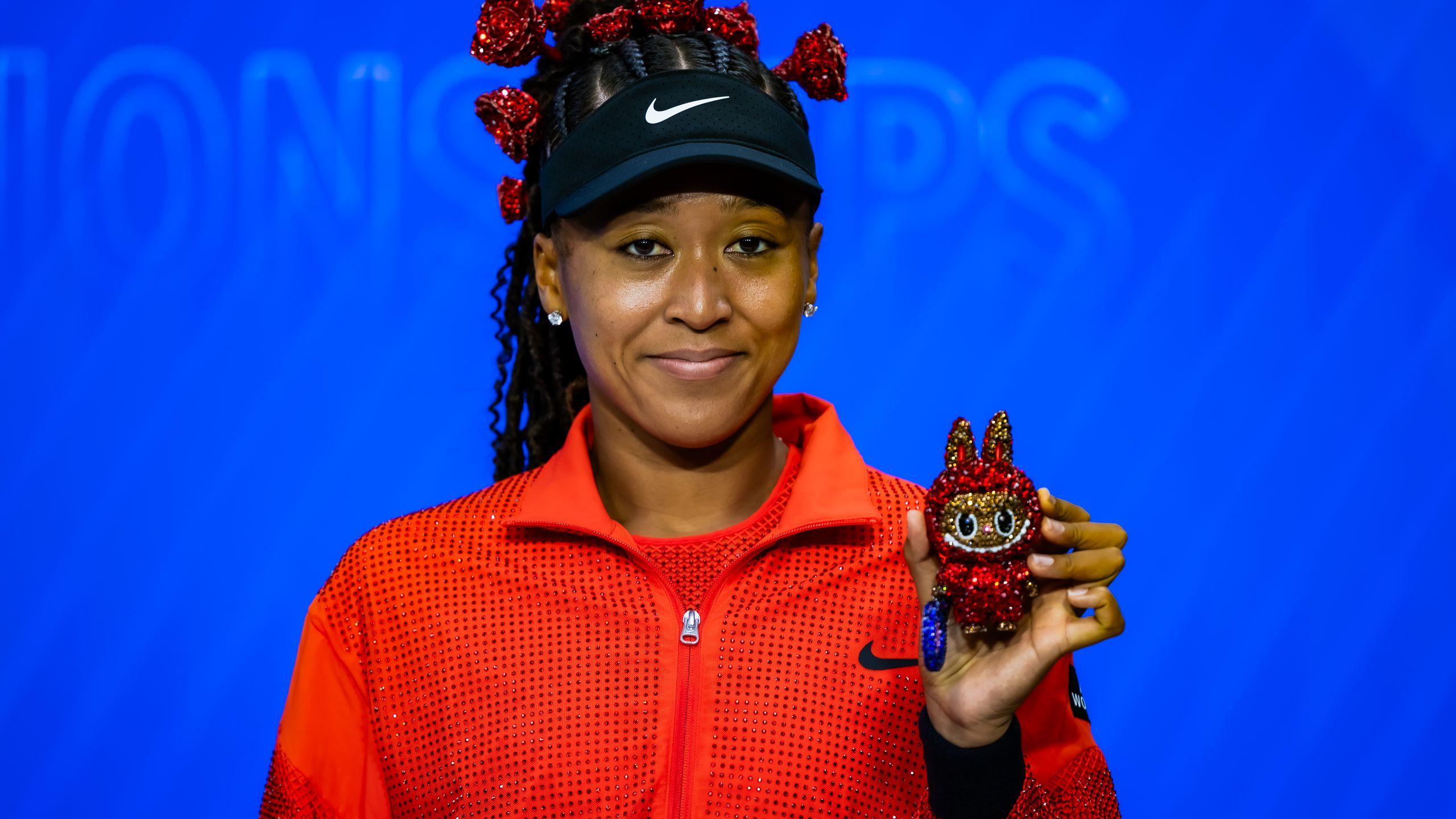 US Open - 1er tour - Naomi Osaka aussi a succombé à la folie Labubu : "Elle s'appelle Billie ...