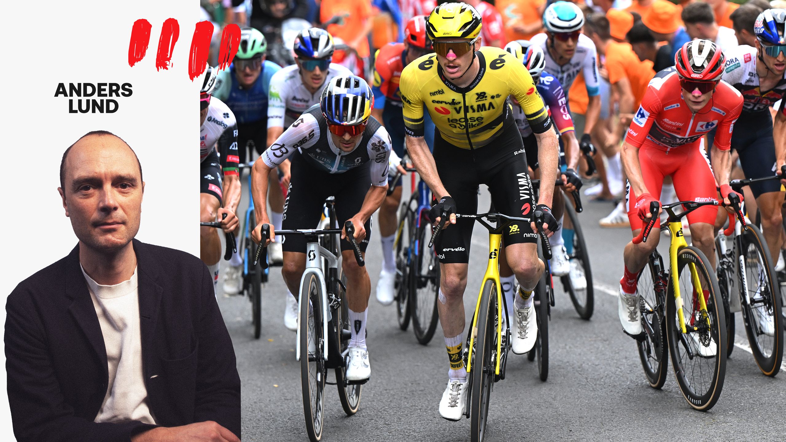 Anders Lund efter bizar udvikling på 11. etape i Vueltaen: Team Visma I Lease a Bike stempler ...