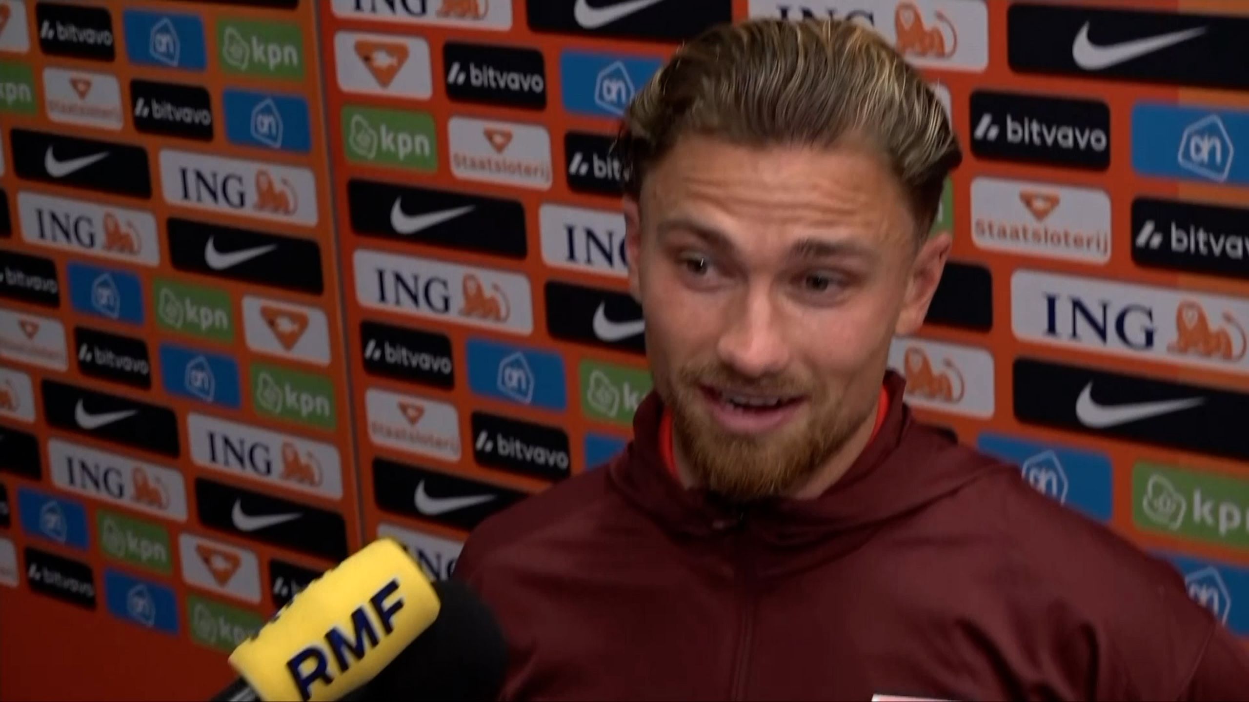 Matty Cash po meczu z Holandią w eliminacjach mistrzostw świata w 2026 ...