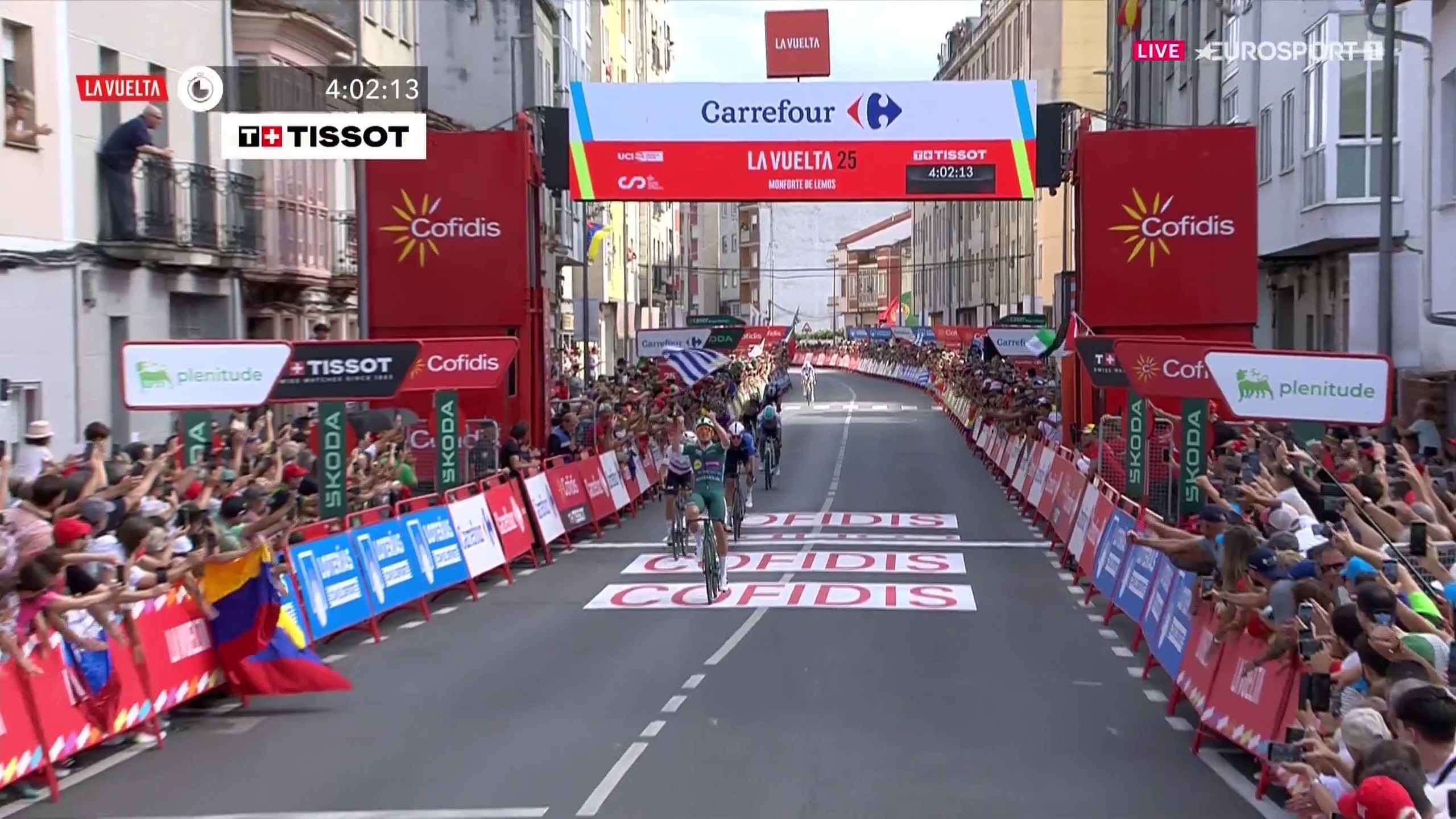 Vuelta - Pedersen est allé chercher la victoire tout seul comme un ...