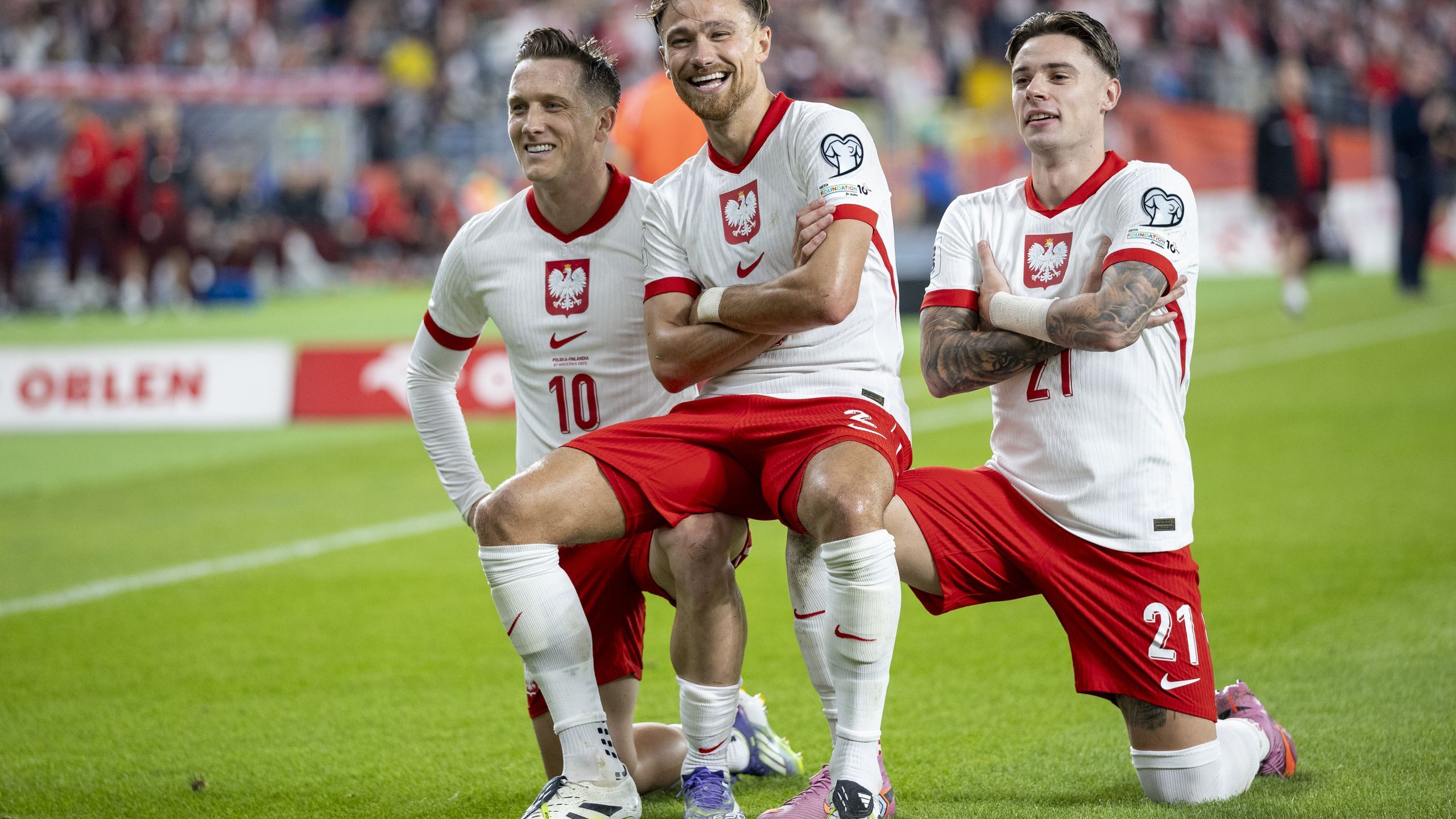 Polska pewnie pokonała Finlandię w meczu eliminacji mistrzostw świata ...