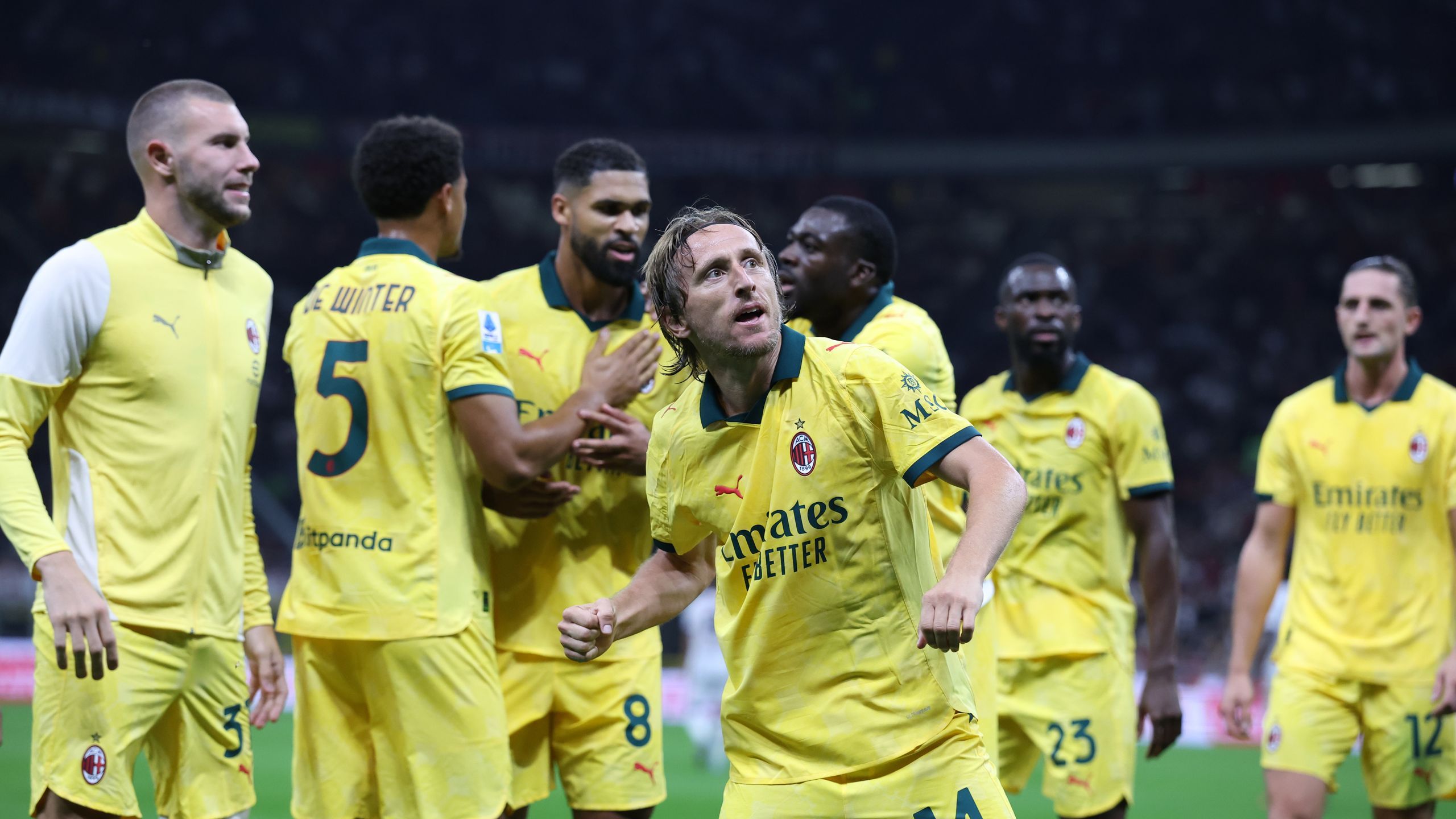 Milan-Bologna 1-0: Modric illumina San Siro col gol decisivo, i ...