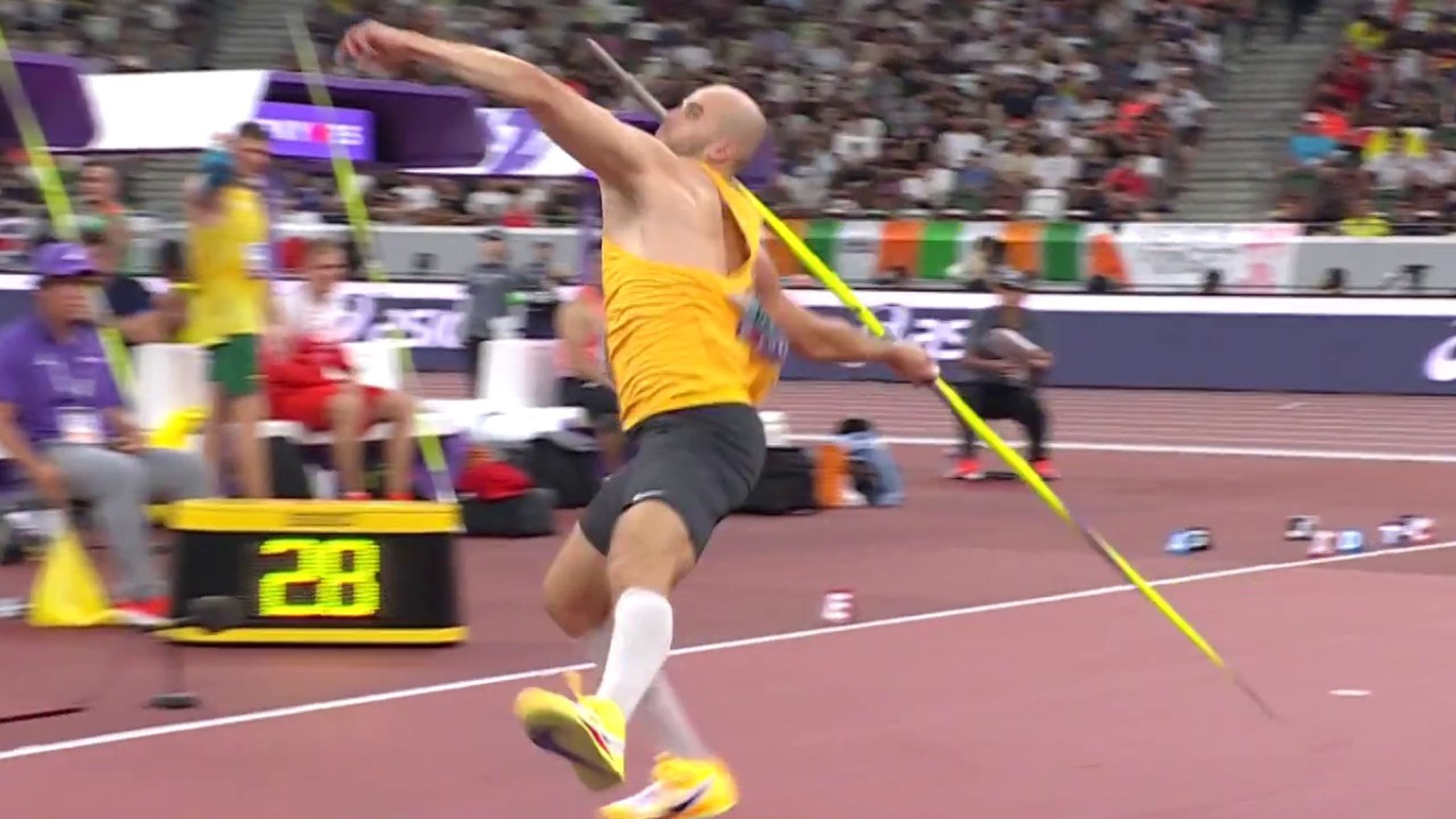 Leichtathletik-WM: 87,21 Meter! Julian Weber mit Top-Weite in seiner ...