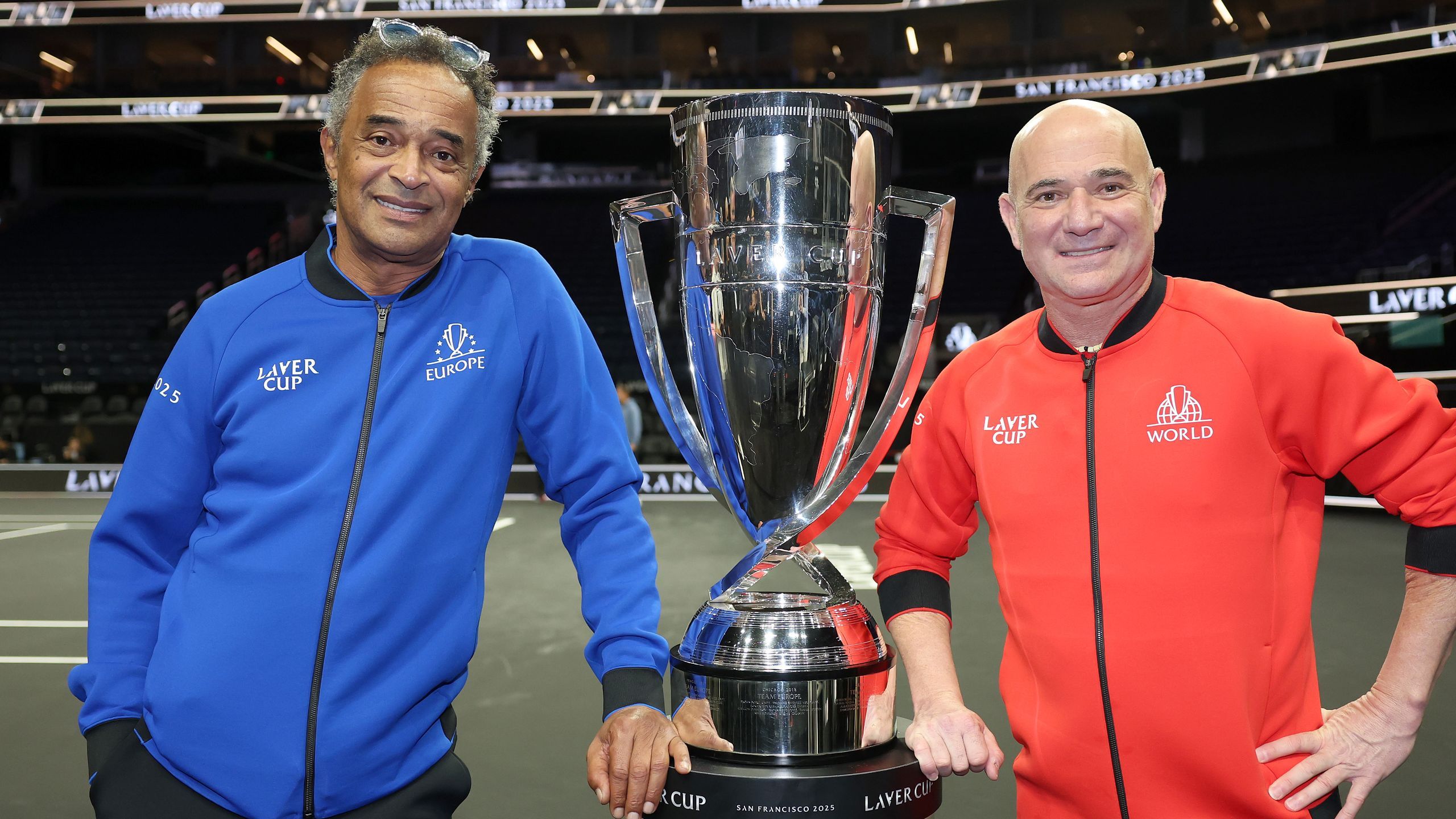 Laver Cup 2025 - Yannick Noah et Andre Agassi, capitaines rookies : "L ...