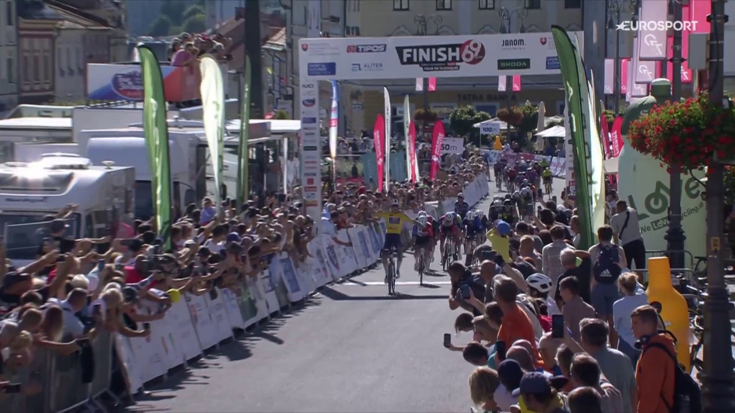 Hat-trick, Paul Magnier wygrał 3. etap Tour of Slovakia 2025, Marcin ...