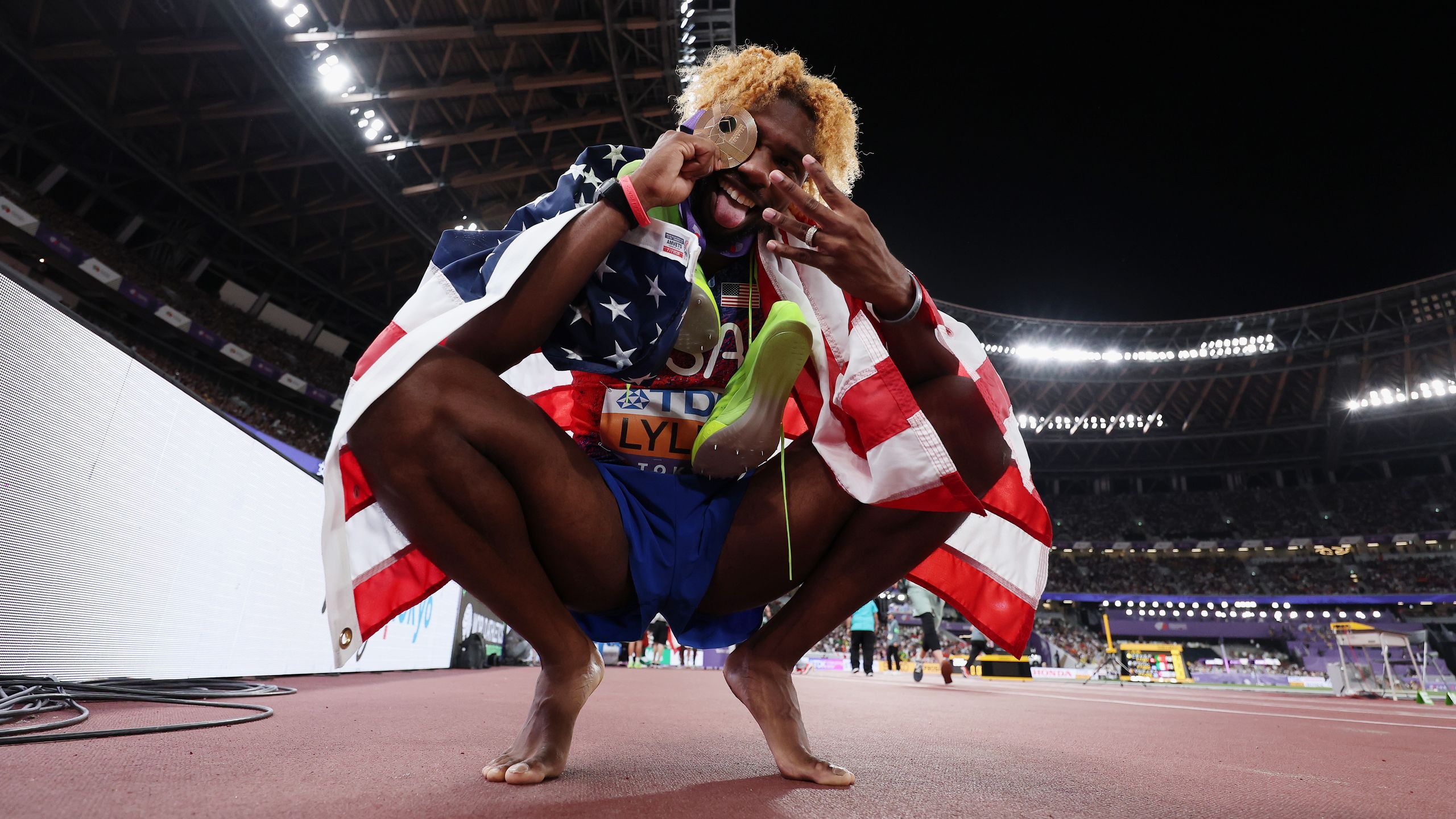 Noah Lyles en Melissa Jefferson-Wooden bevestigen status op de 200 ...
