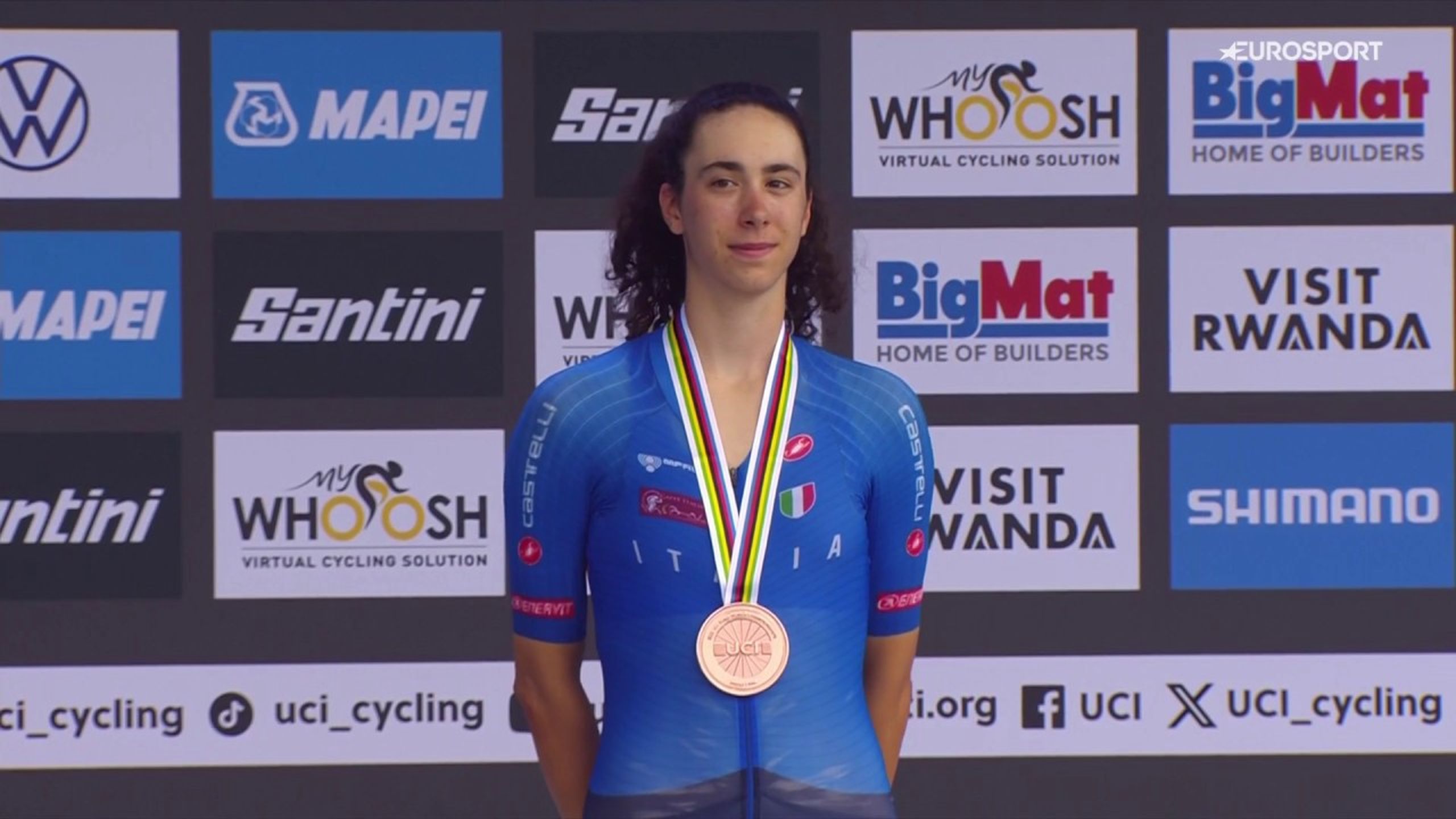 Federica Venturelli, splendido bronzo nella crono U23: le immagini del ...