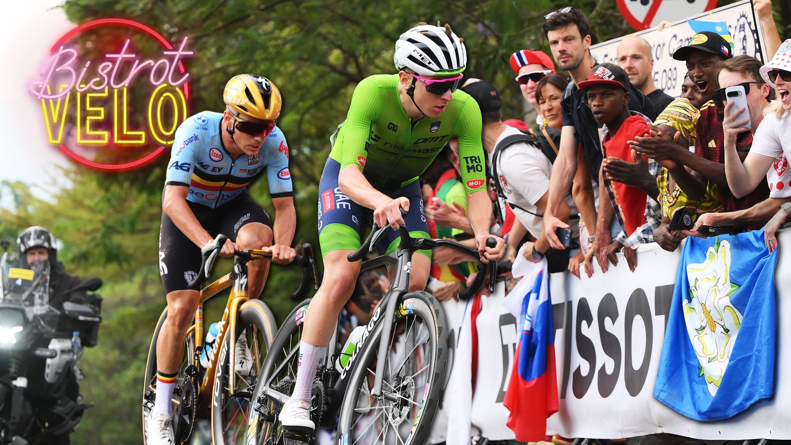 Selon Nicolas Fritsch : "Remco Evenepoel et Tadej Pogacar ont réalisé ...