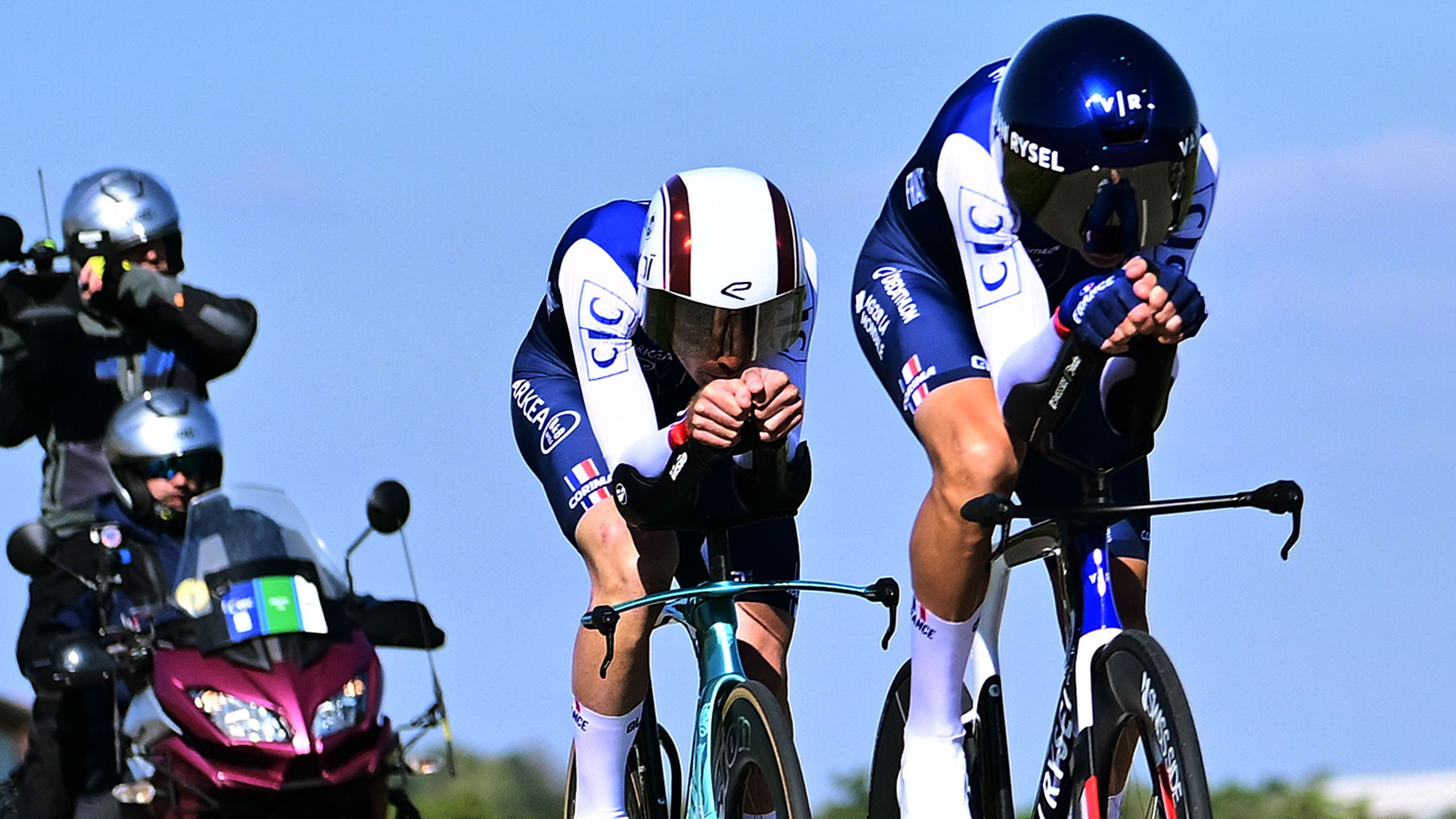 Rad-EM 2025: Frankreich gewinnt Sekunden-Krimi in der Mixed-Staffel ...