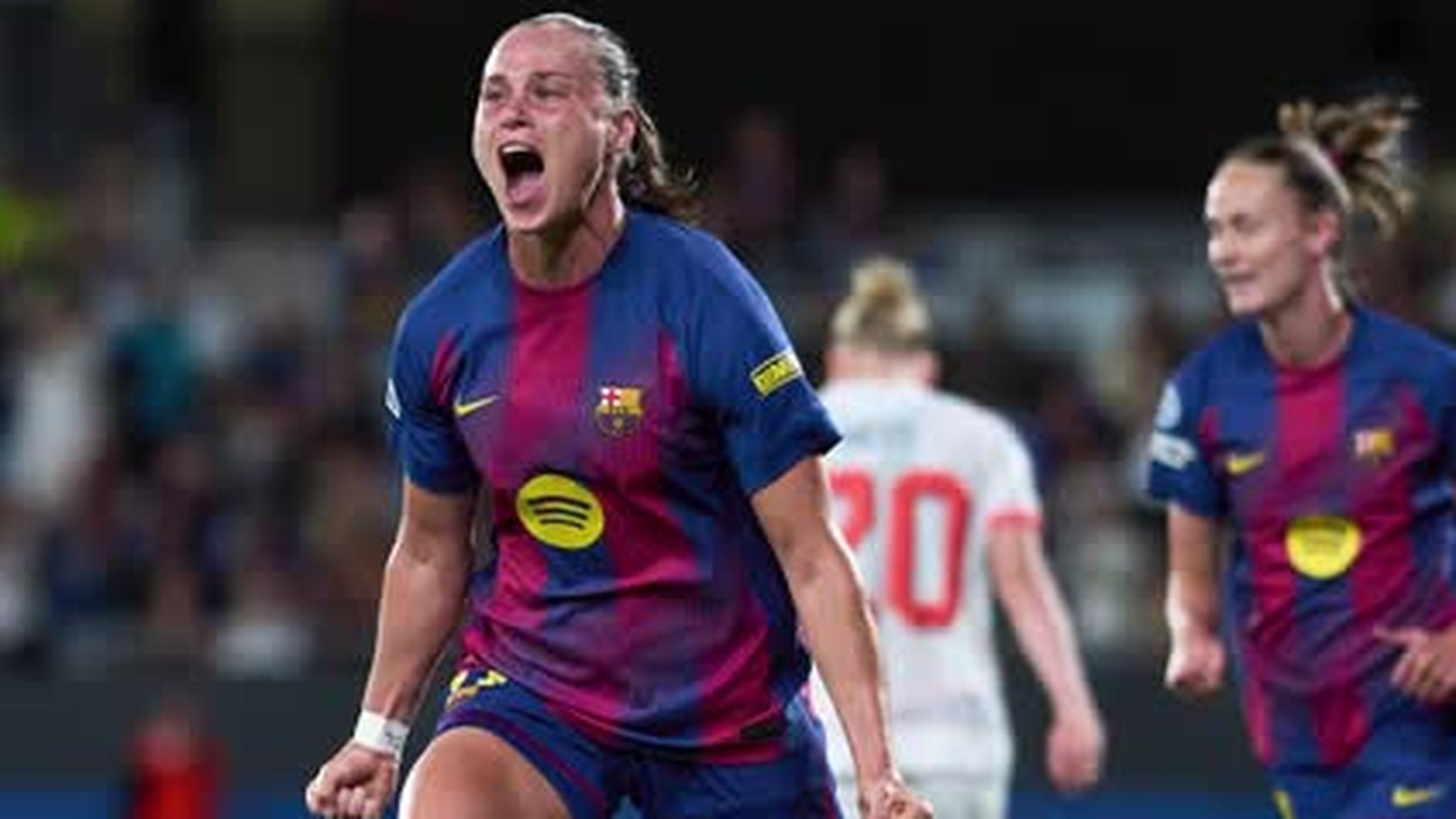 Barca-Star Caroline Graham Hansen über Kantersieg gegen FC Bayern ...
