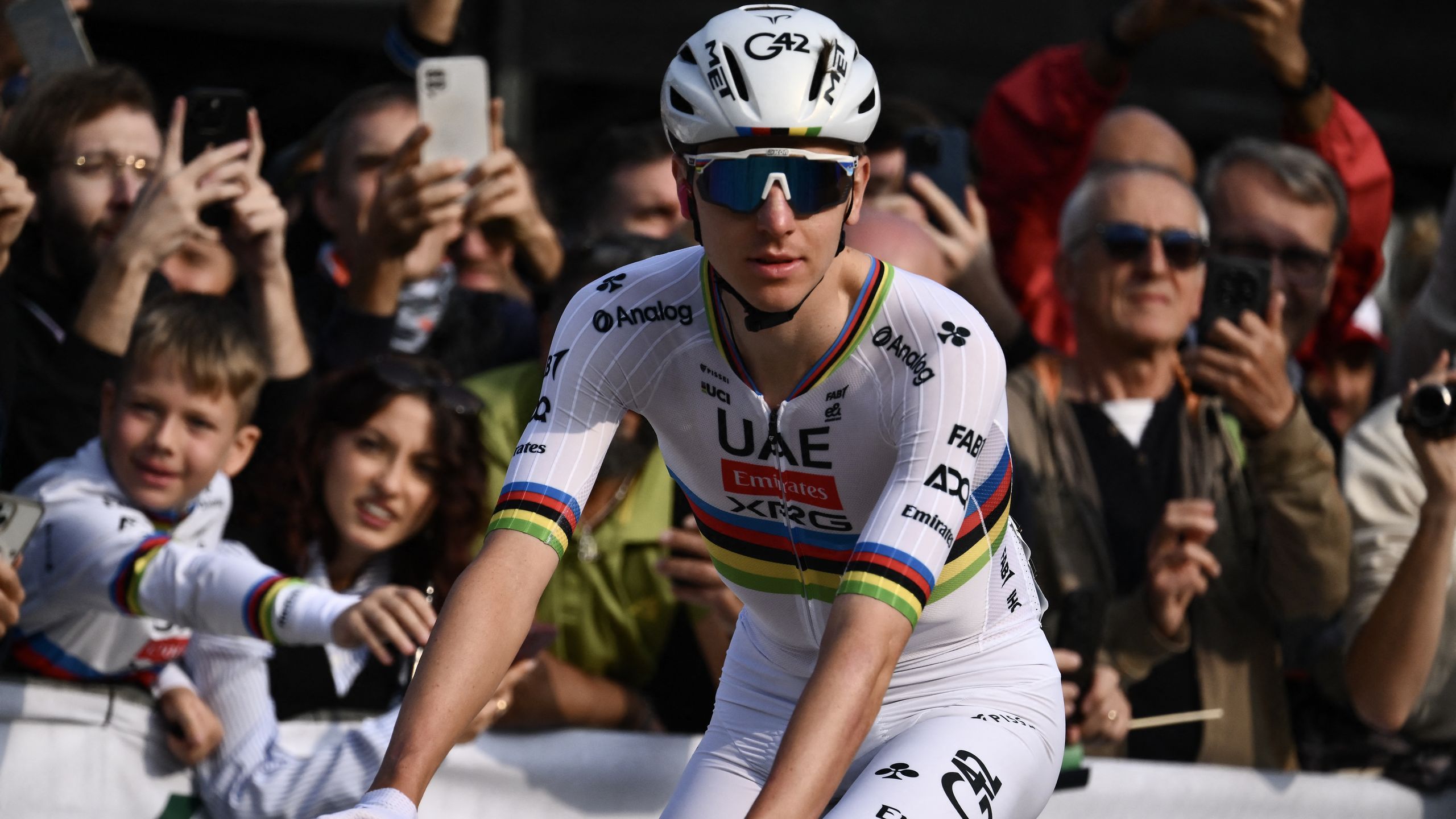 Tadej Pogacar sur le podium des 5 Monuments de l'année : "C'est ma ...