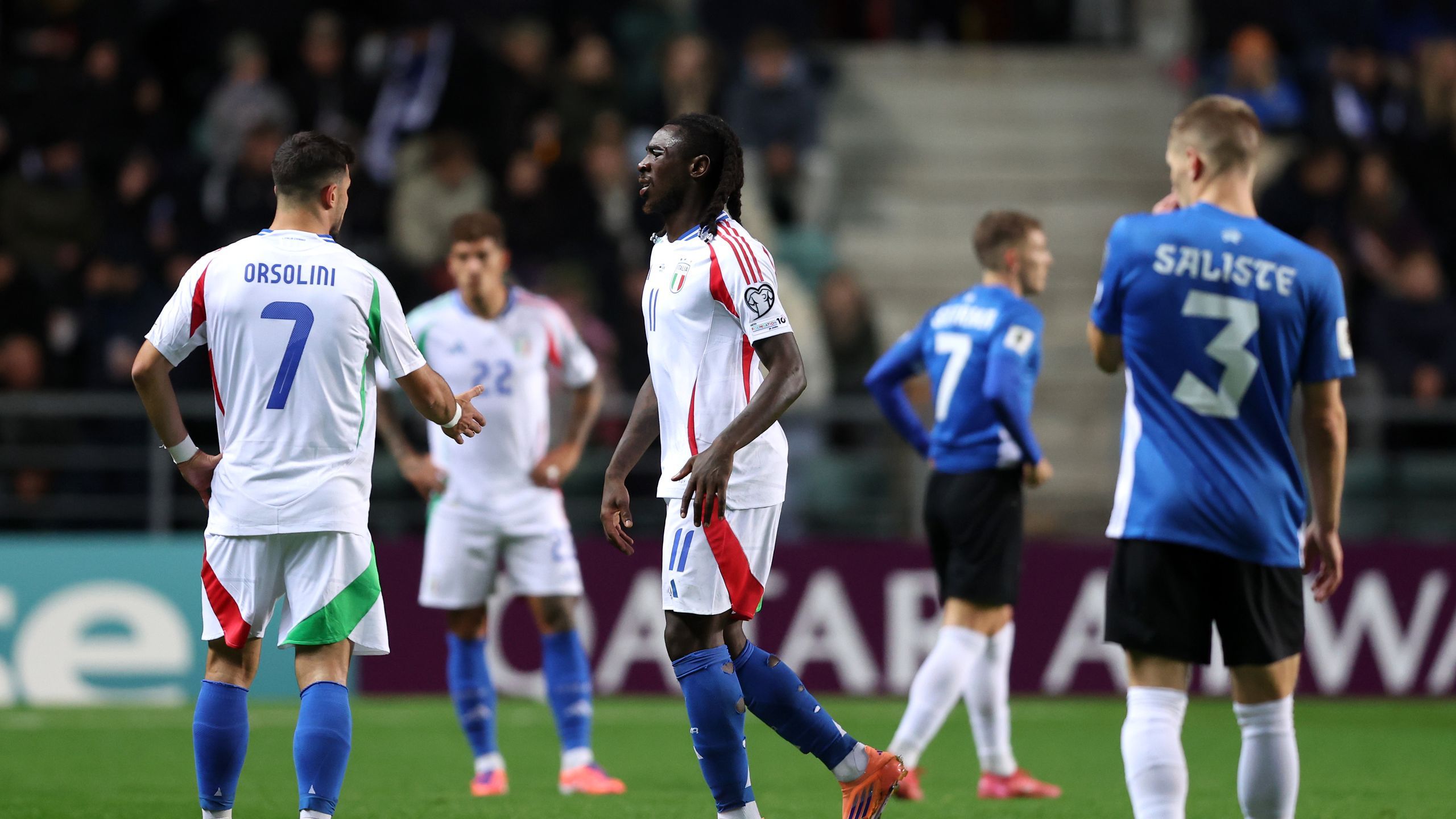 Come sta Kean dopo l'infortunio alla caviglia destra durante Estonia ...